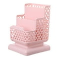 GBAYXJ Desk Pen Holder With Three Compartment Stationery Organizer Art ...