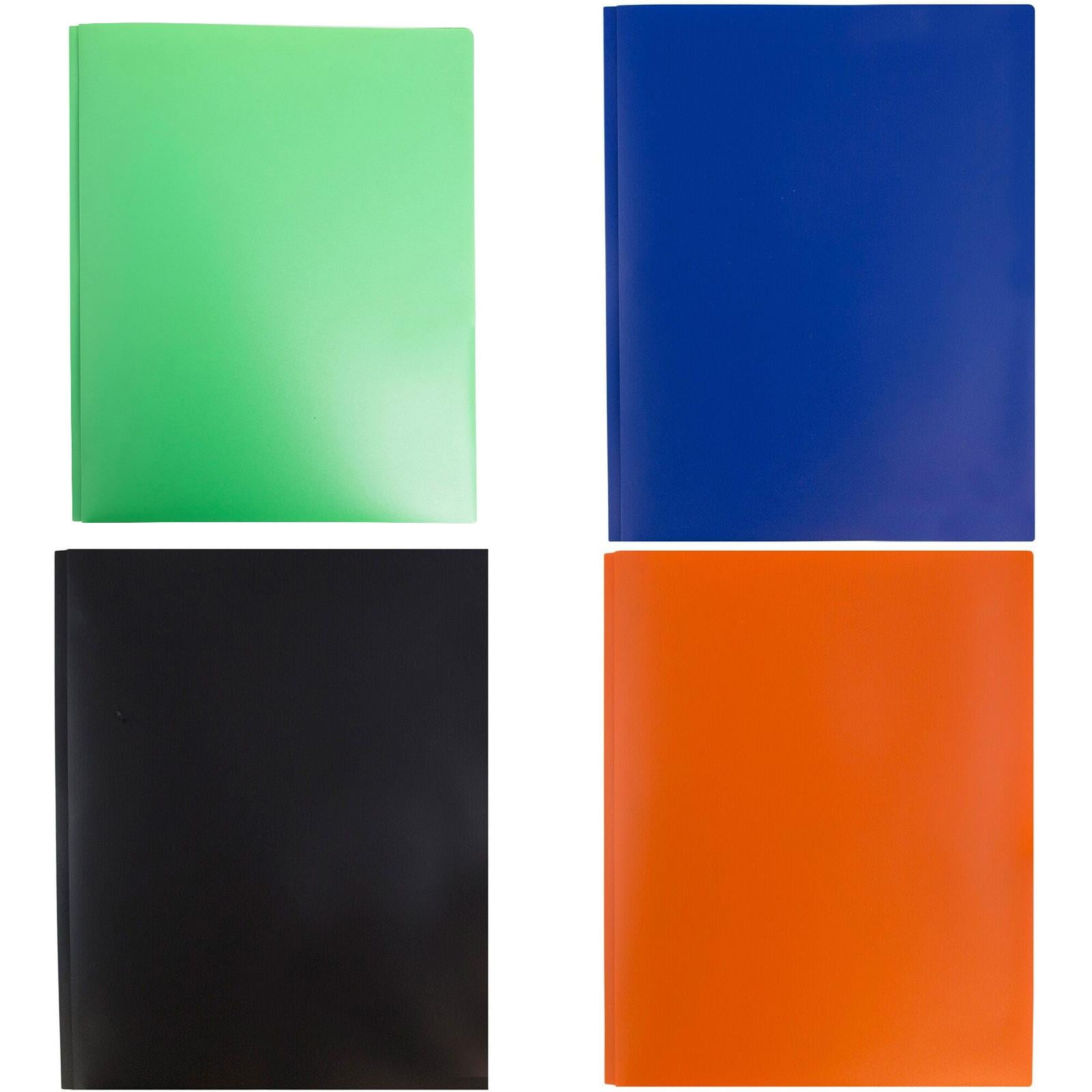 GBAYXJ Dunwell Colored Plastic Folder With Pockets And Prongs (Assorted ...