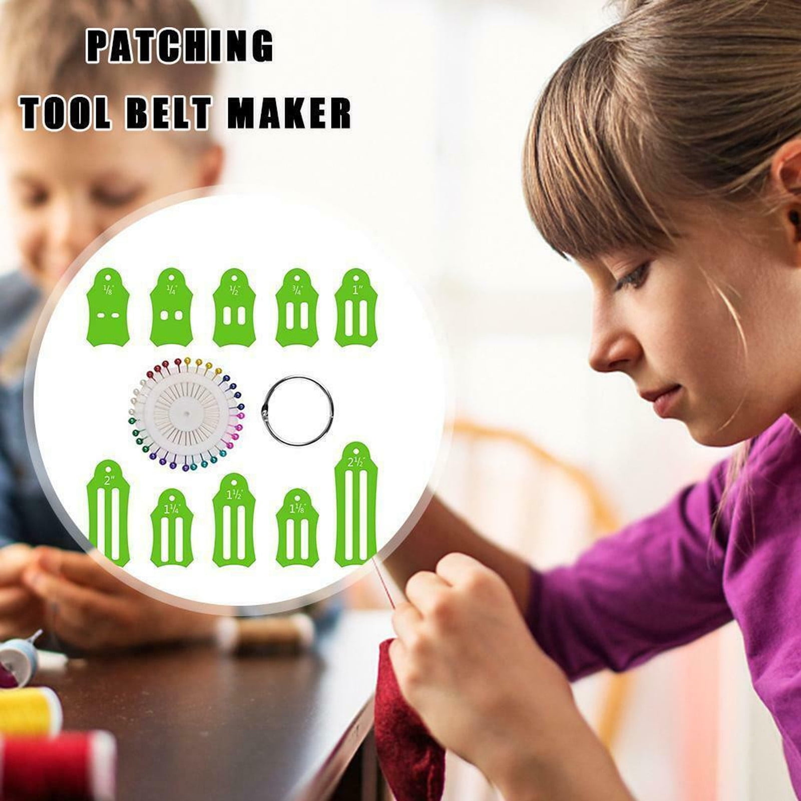 GBAYXJ Fabric DIY For Ribbon Patchwork Braid Sewing Tool Binding Hand-made And Needle and Thread ...