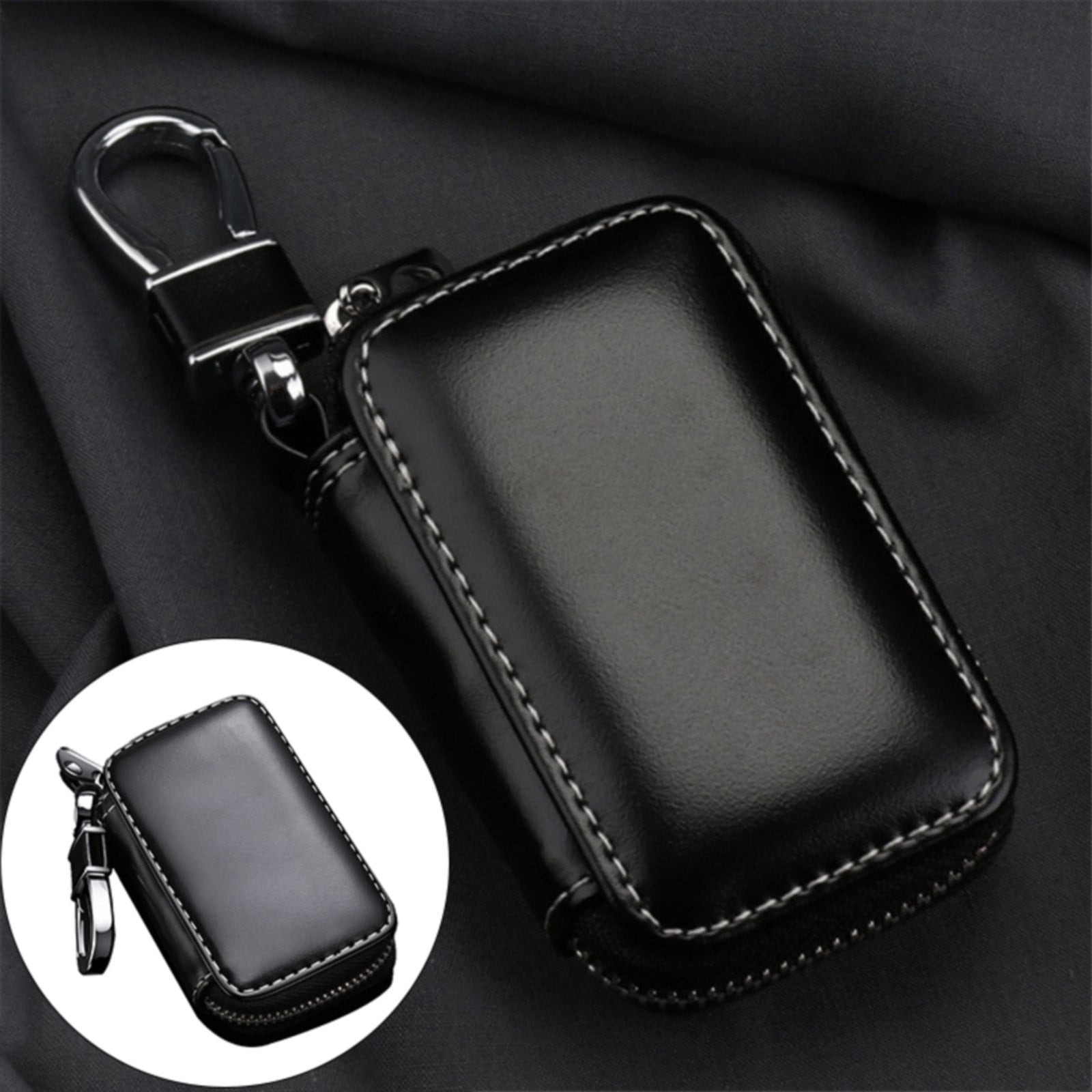 GBAYXJ Hanging Waist Key Key Hanging Bag Car Key Holder Leather Car Key ...