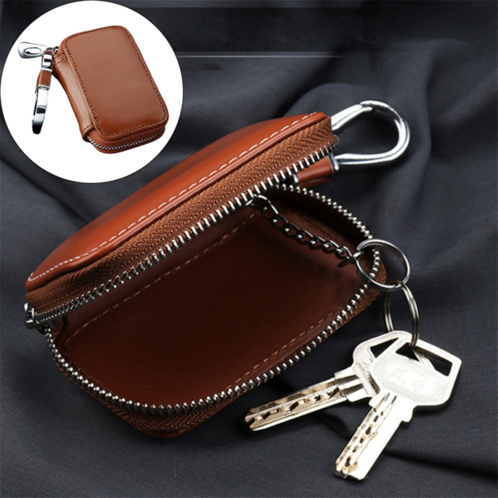 GBAYXJ—Hanging Waist Key Key Hanging Bag Car Key Holder Leather Car Key ...