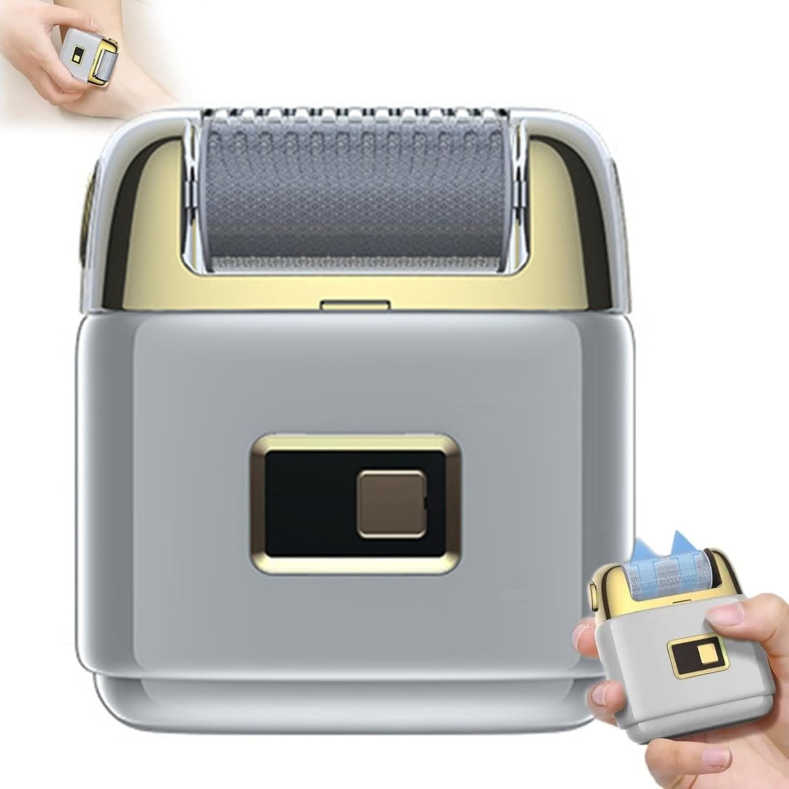 GBAYXJ Heel Exfoliator Foot Remover With 3 Roller Heads And 3 Speeds ...