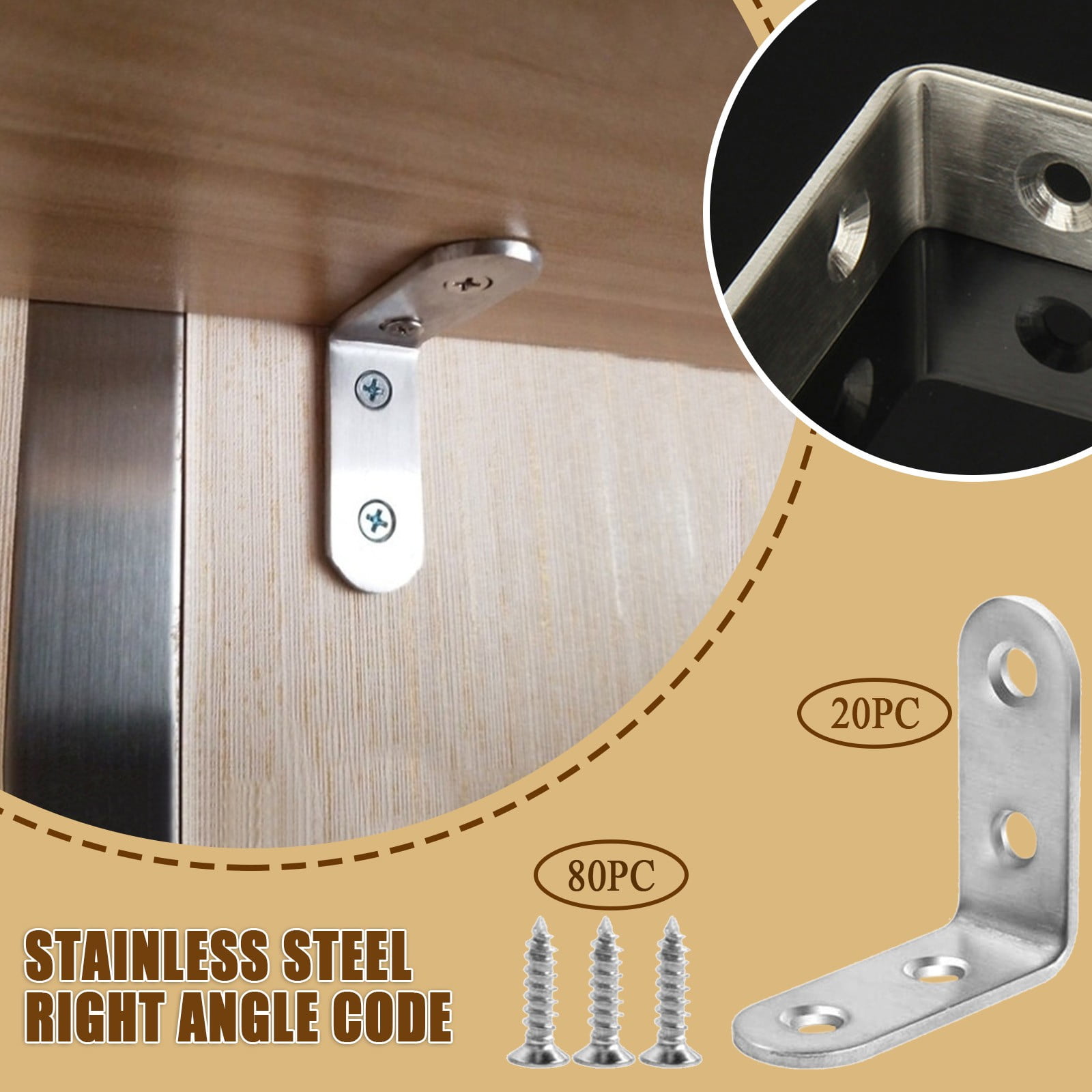 GBAYXJ Home Metal Right-angle L-shaped Stamping Parts Fasteners ...