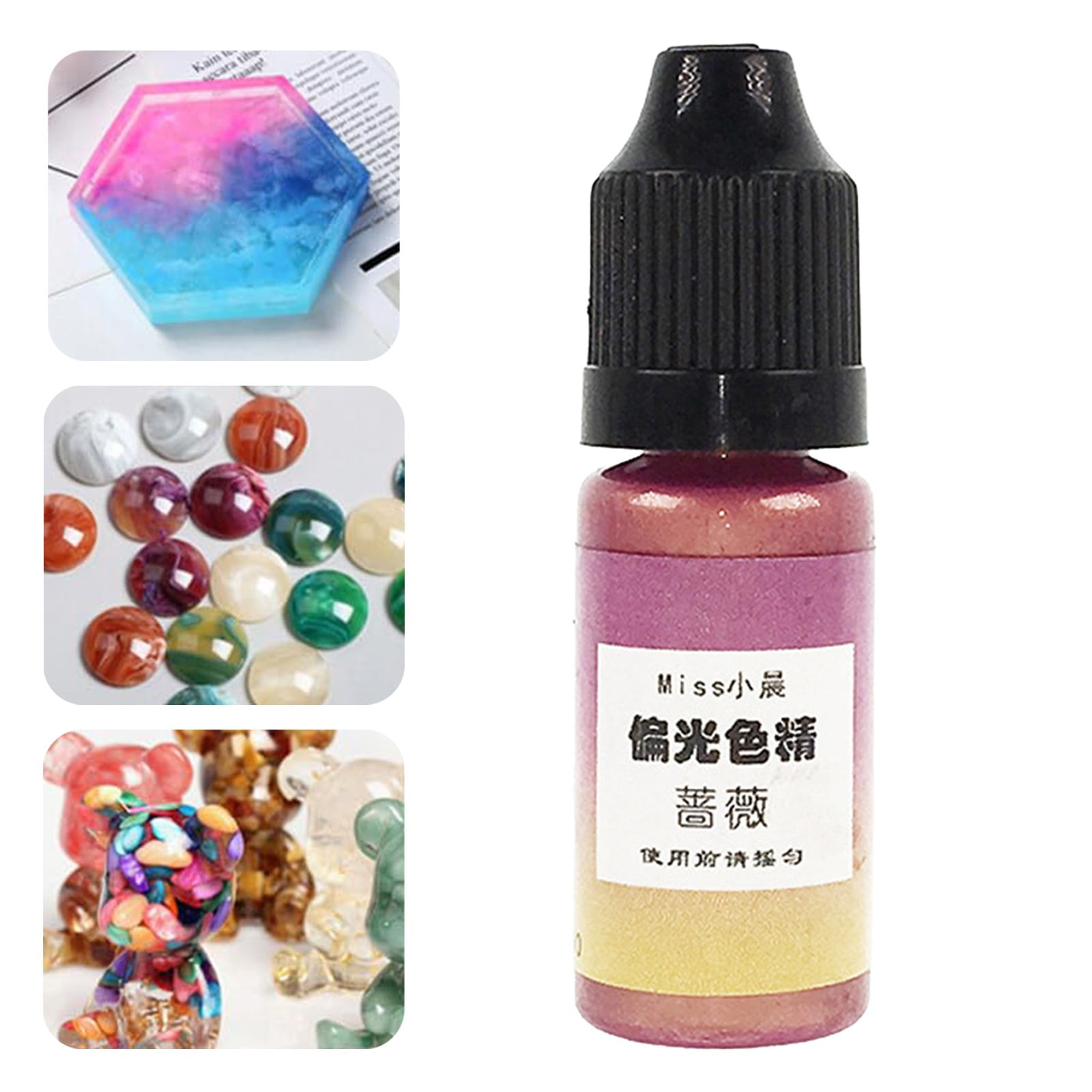 GBAYXJ Ink Colors High Concentration Metallic Paint Resin Dye Fast ...