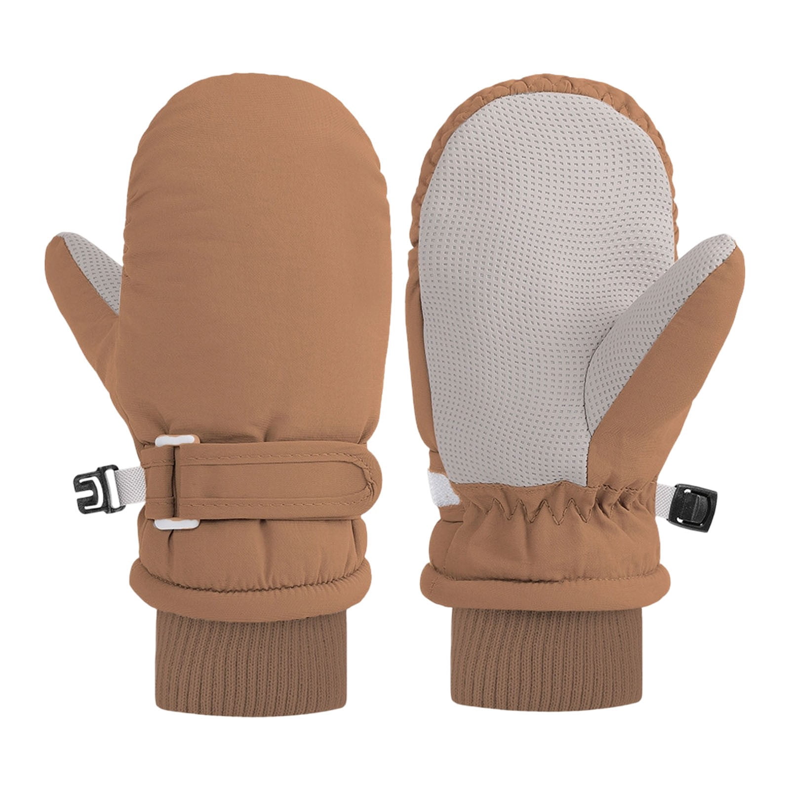 GBAYXJ Kids Winter Ski Gloves Fleece Lined Thickened Warm Mittens For ...