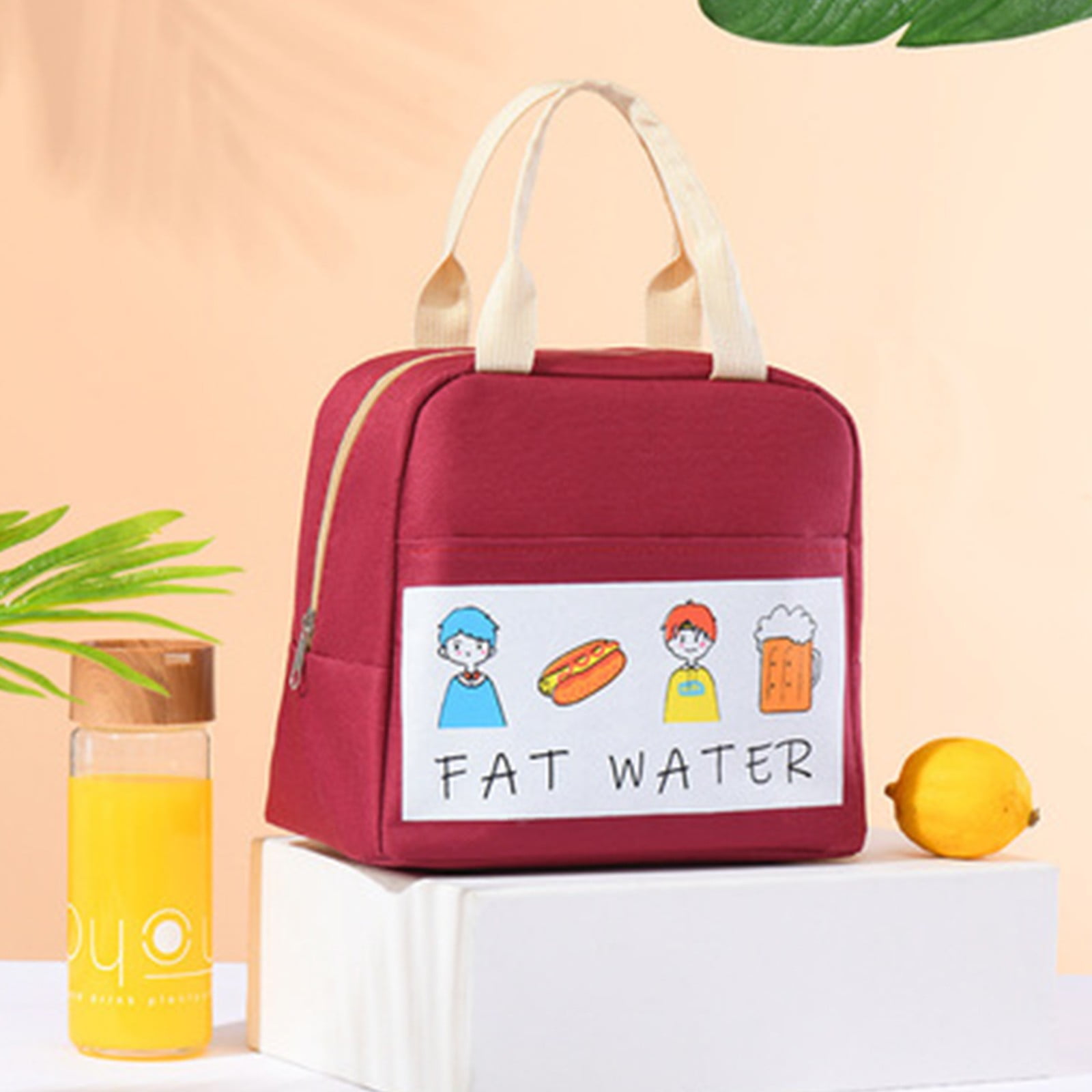 GBAYXJ Lunch Bag FashionCartoon Lightweight Lunch Bag Insulated Bag ...