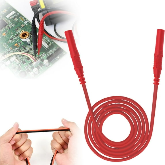 GBAYXJ Meter Test Extension Male To Female Connector 4mm Banana Plug To ...