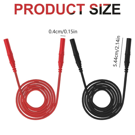 GBAYXJ Meter Test Extension Male To Female Connector 4mm Banana Plug To ...