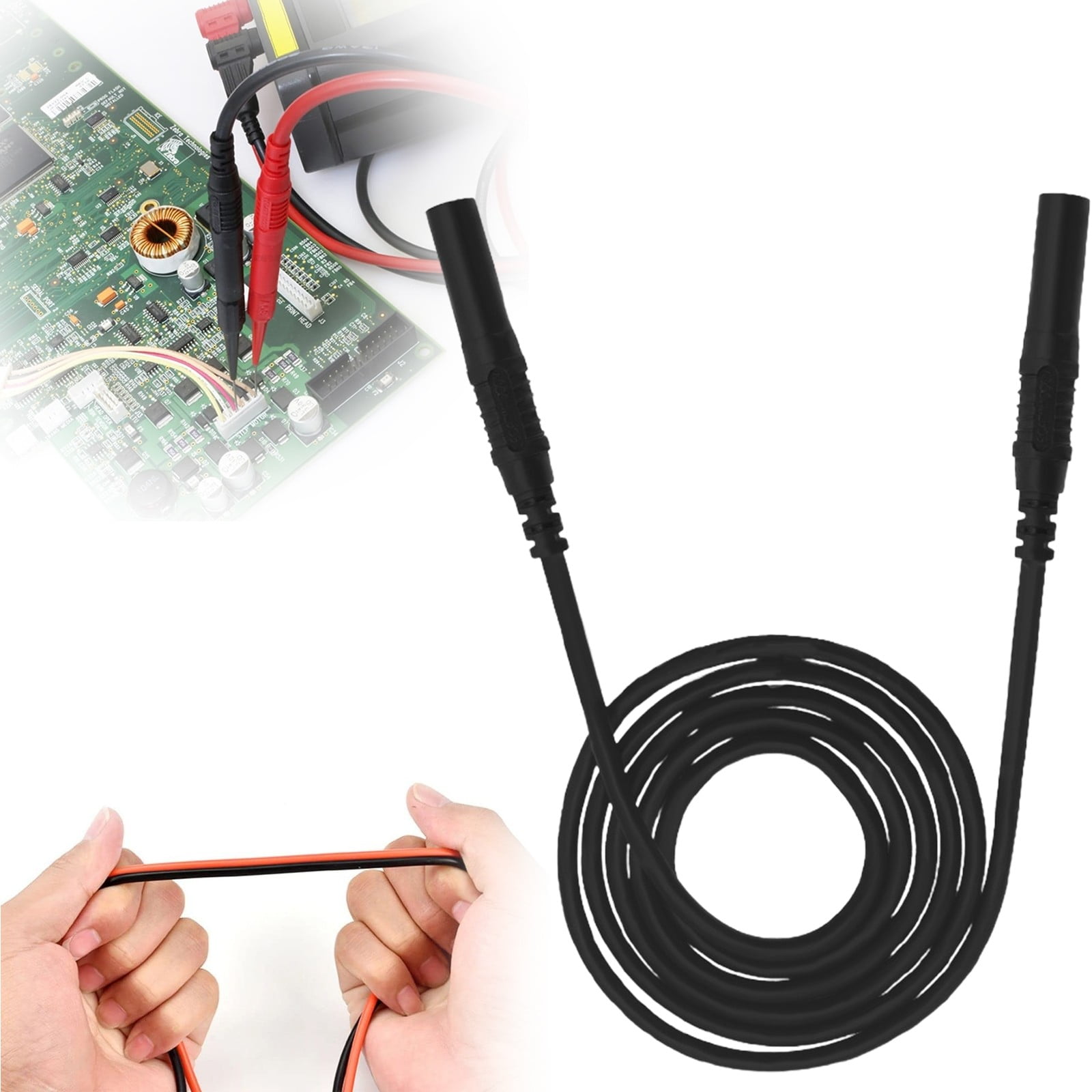 GBAYXJ Meter Test Extension Male To Female Connector 4mm Banana Plug To ...