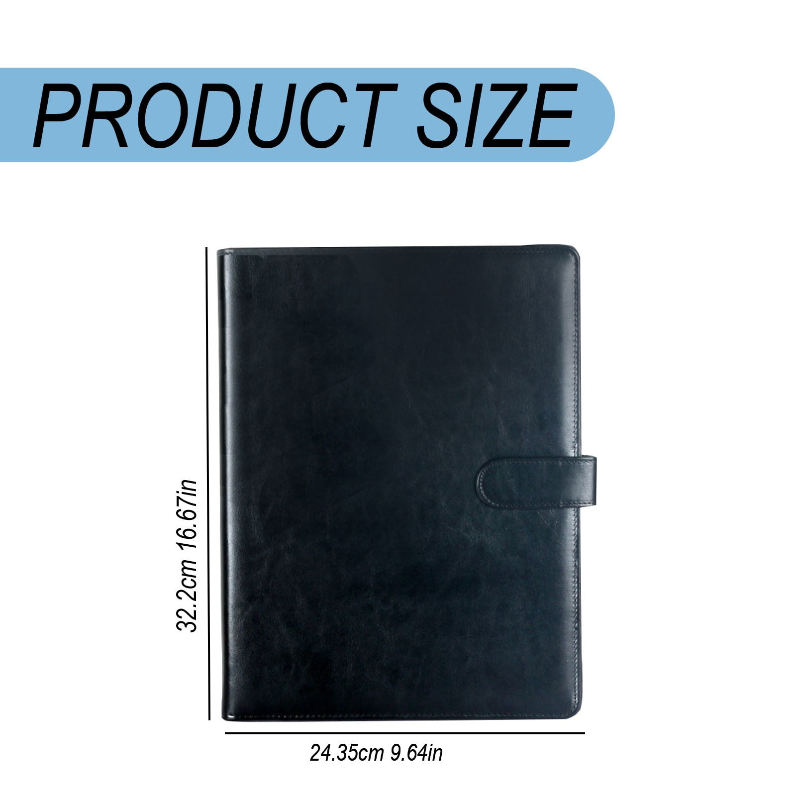 GBAYXJ Multi Functional Folder With Calculator Transparent Insert ...