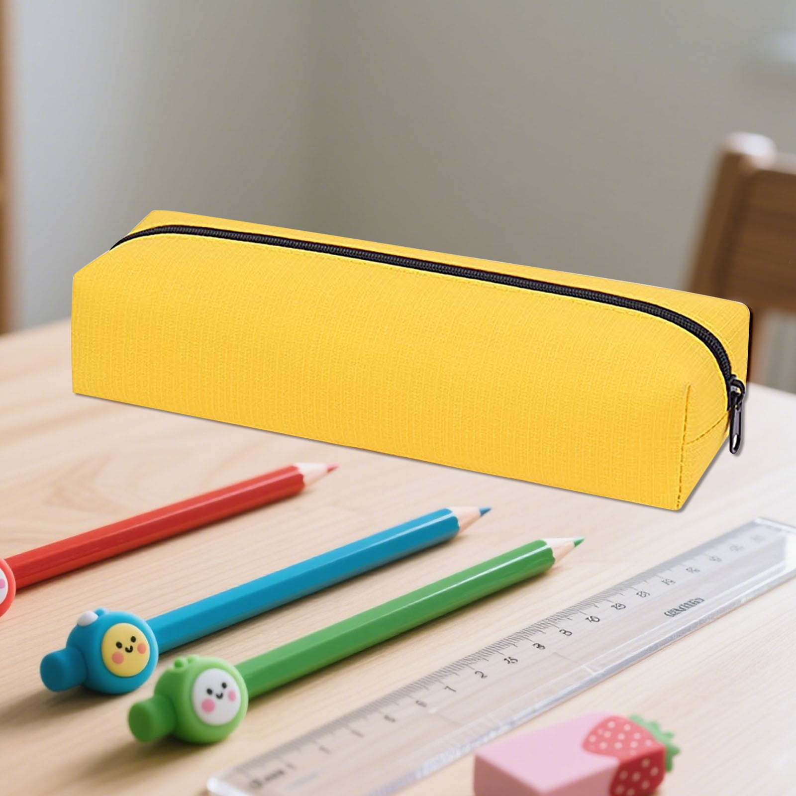 GBAYXJ "Plain Color Pencil Case Available In 9 Colors Stylish And ...