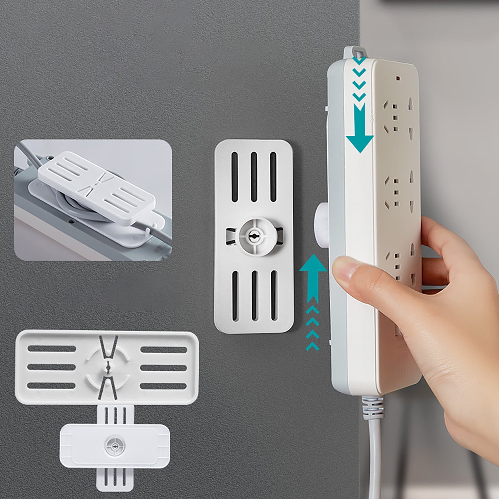 GBAYXJ Power Cable 1 Fixer Organizer Self-Adhesive Fixer Sticker ...