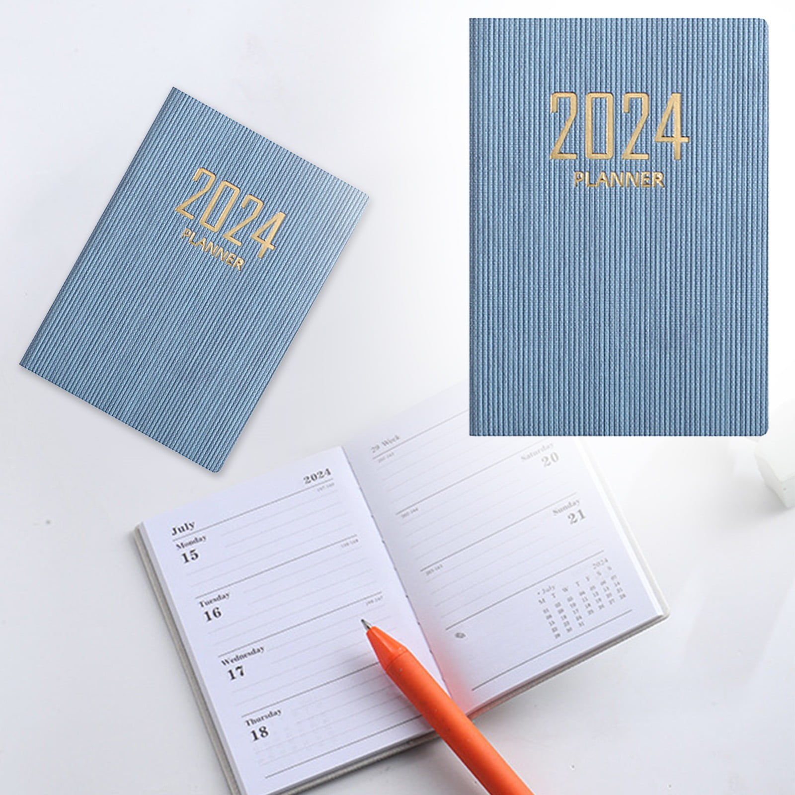 GBAYXJ School Supplies A7 Mini Notebook Organizers Plan Daily Plan ...