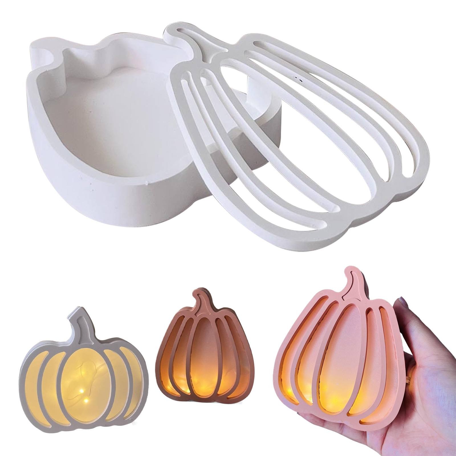 GBAYXJ Silicone Moulds Pumpkin Pack Of 2 Silicone Moulds Pumpkin ...