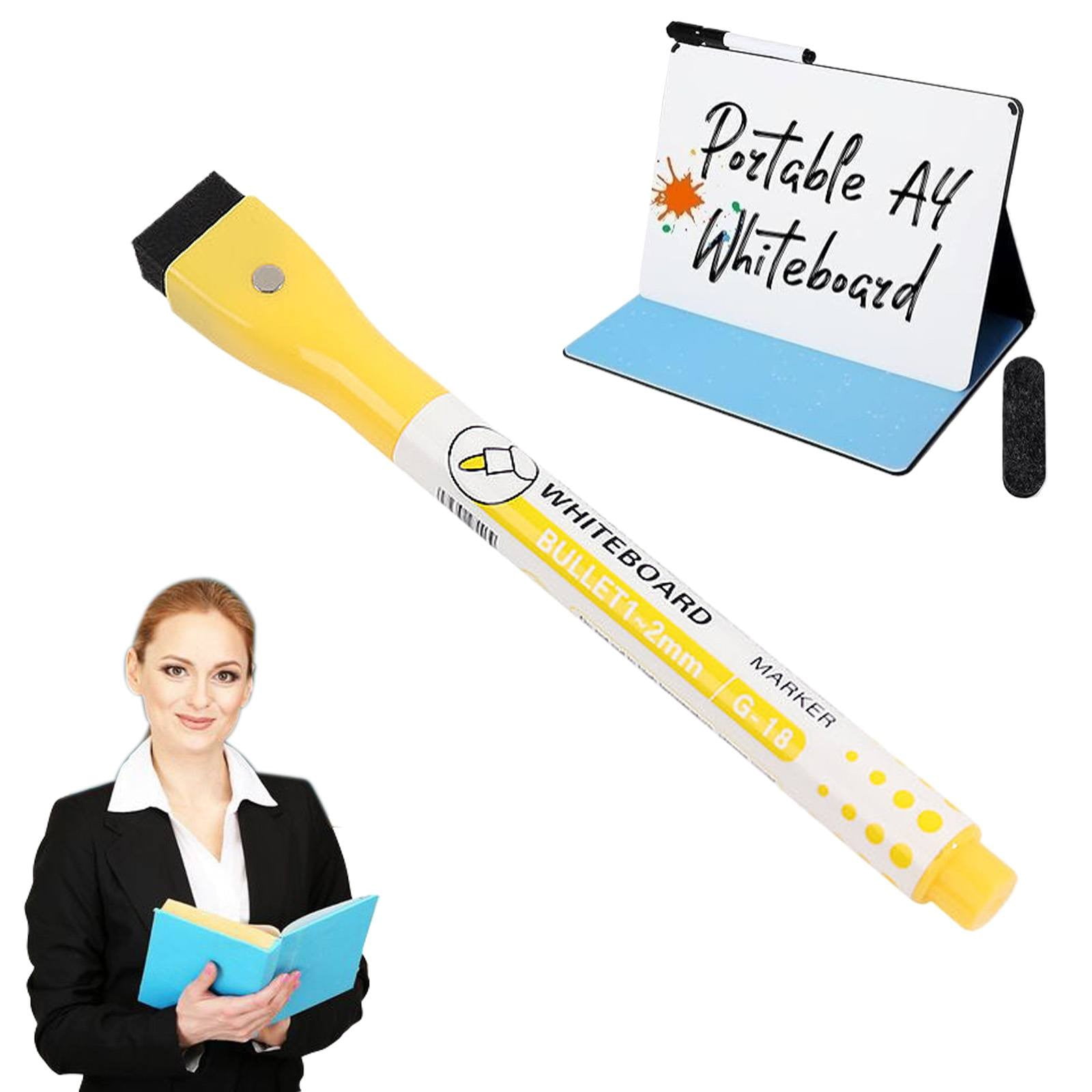 GBAYXJ Small White Board Double Folding Whiteboard Portable Board Skin ...