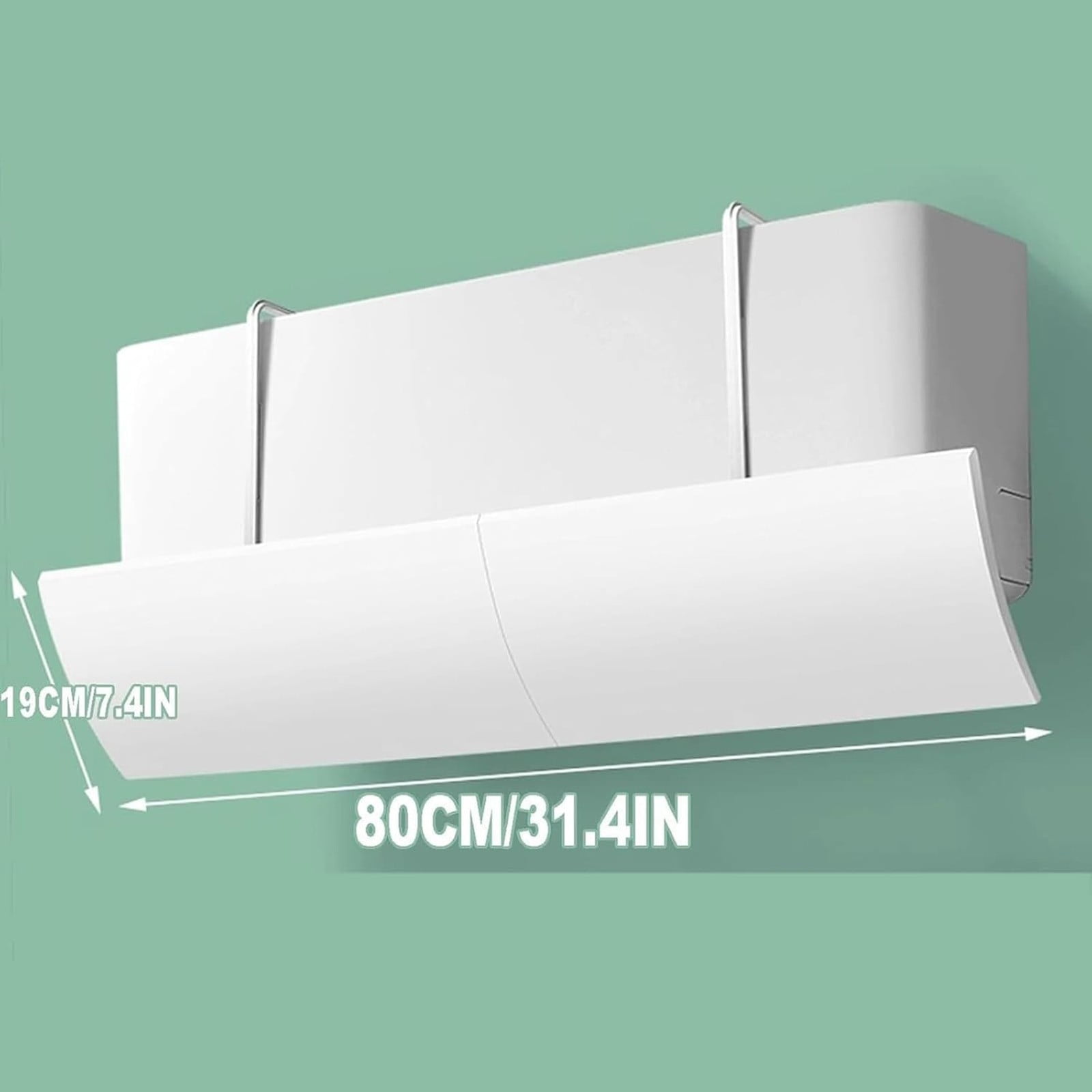 GBAYXJ Traceless Paste Air Conditioner Deflector Wall Mounted Air ...
