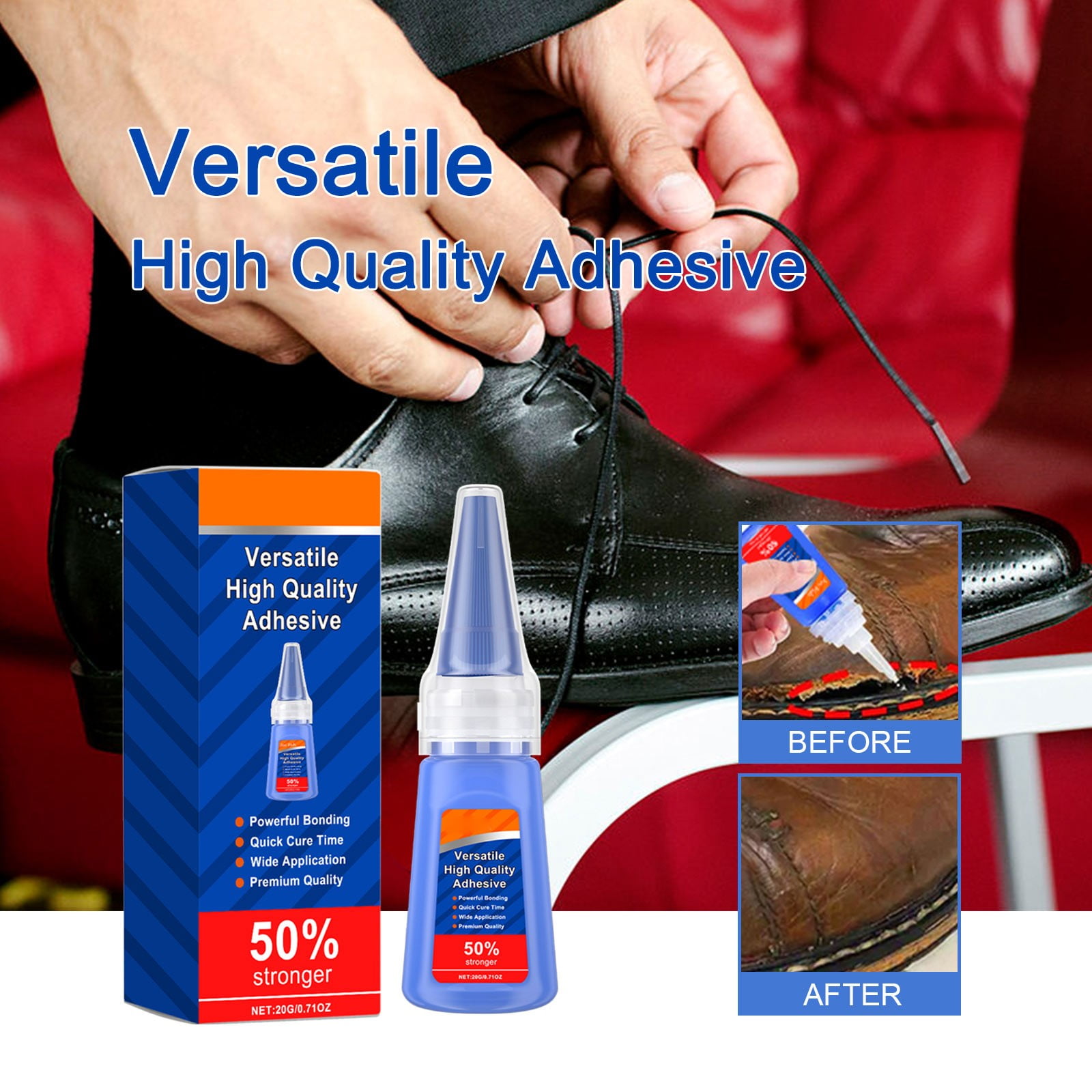 GBAYXJ Transparent And Strong Adhesive For Plastics Wood Ceramics ...