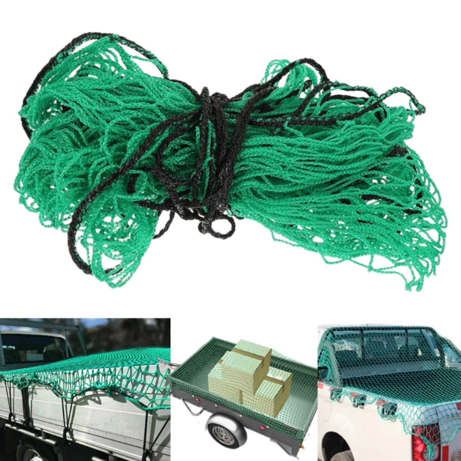 GBAYXJ Truck Bed Cargo Net Pickup Cargo Storage Organiser Mesh Net ...