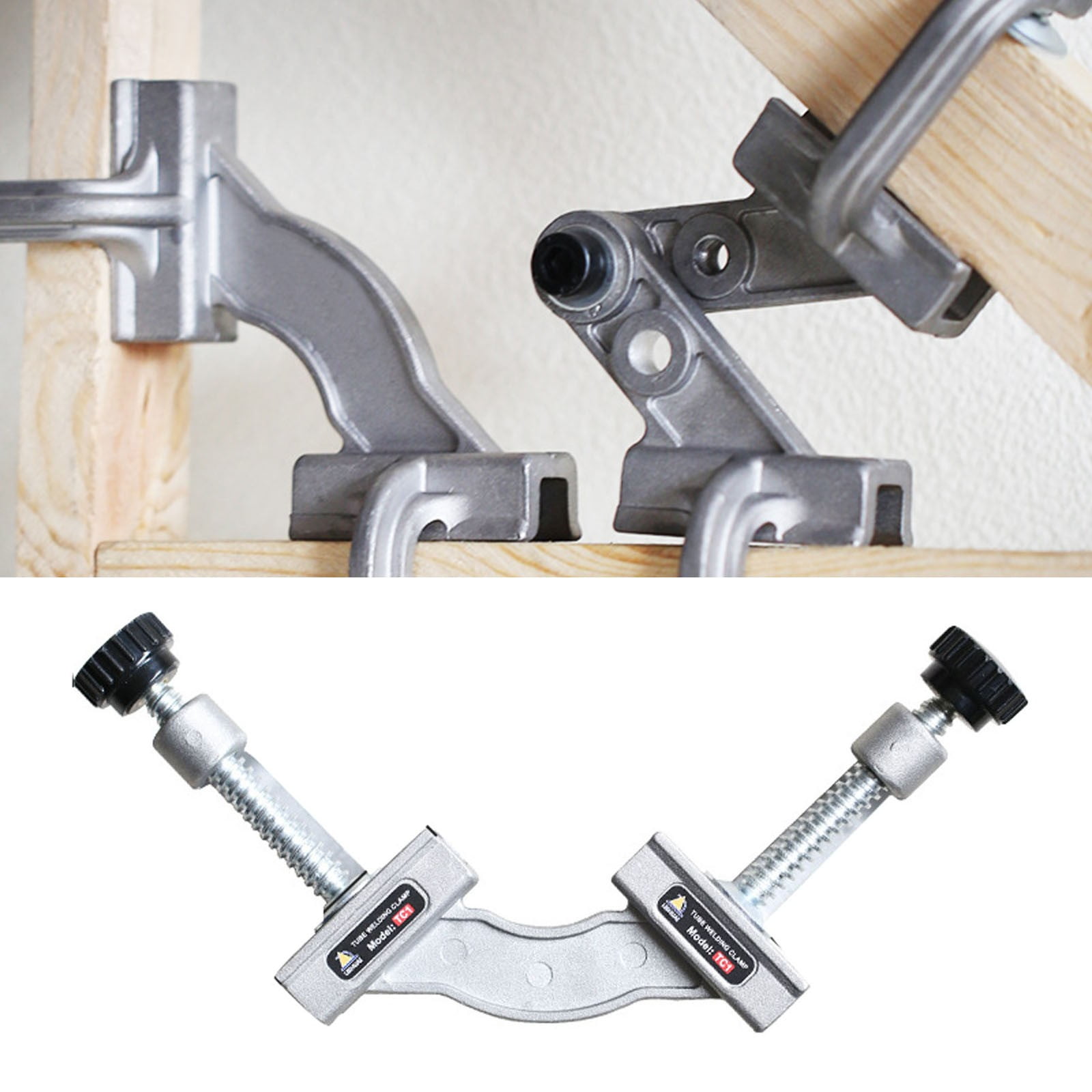GBAYXJ^Tube Clamp Aluminum Alloy Right Angle Corner Clamp For Welding ...