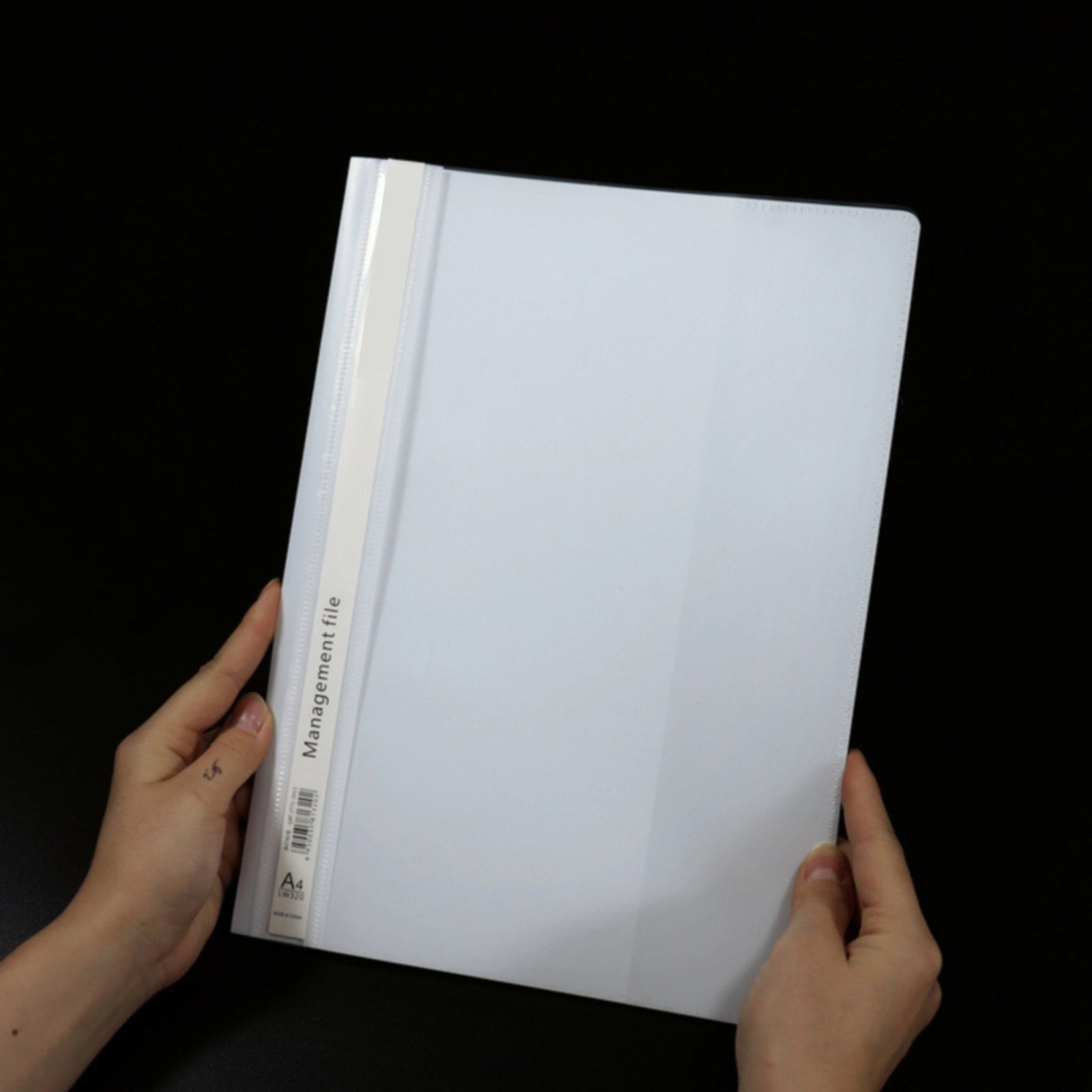 GBAYXJ^White| Fashion Style Folder Loose Folder Business Folder ...
