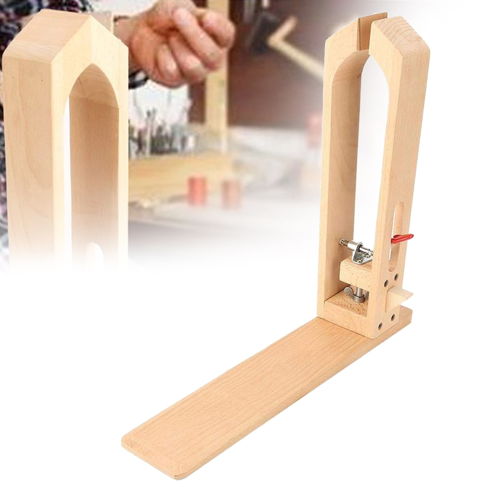 GBAYXJ (Yellow) Leather Sewing Tool Wooden Retaining Clip DIY Sewing ...