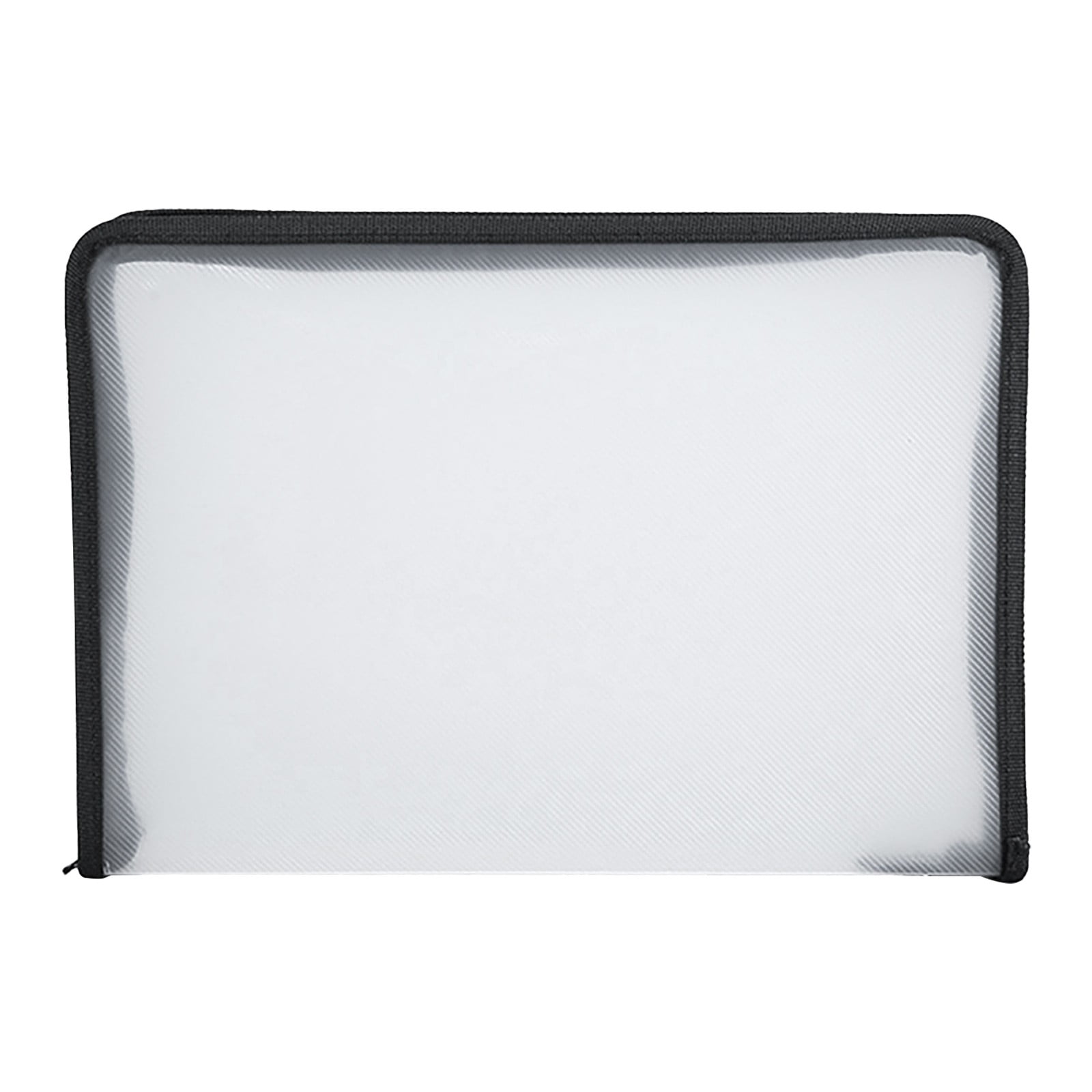 GBAYXJ Zipper File Bag Plastic Document Bag Zipper Wallet Folder ...