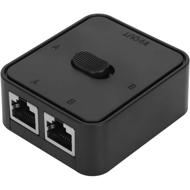 GBB-Gigabit 2 Port Network Switch, RJ45 CAT6 Bi Directional ...