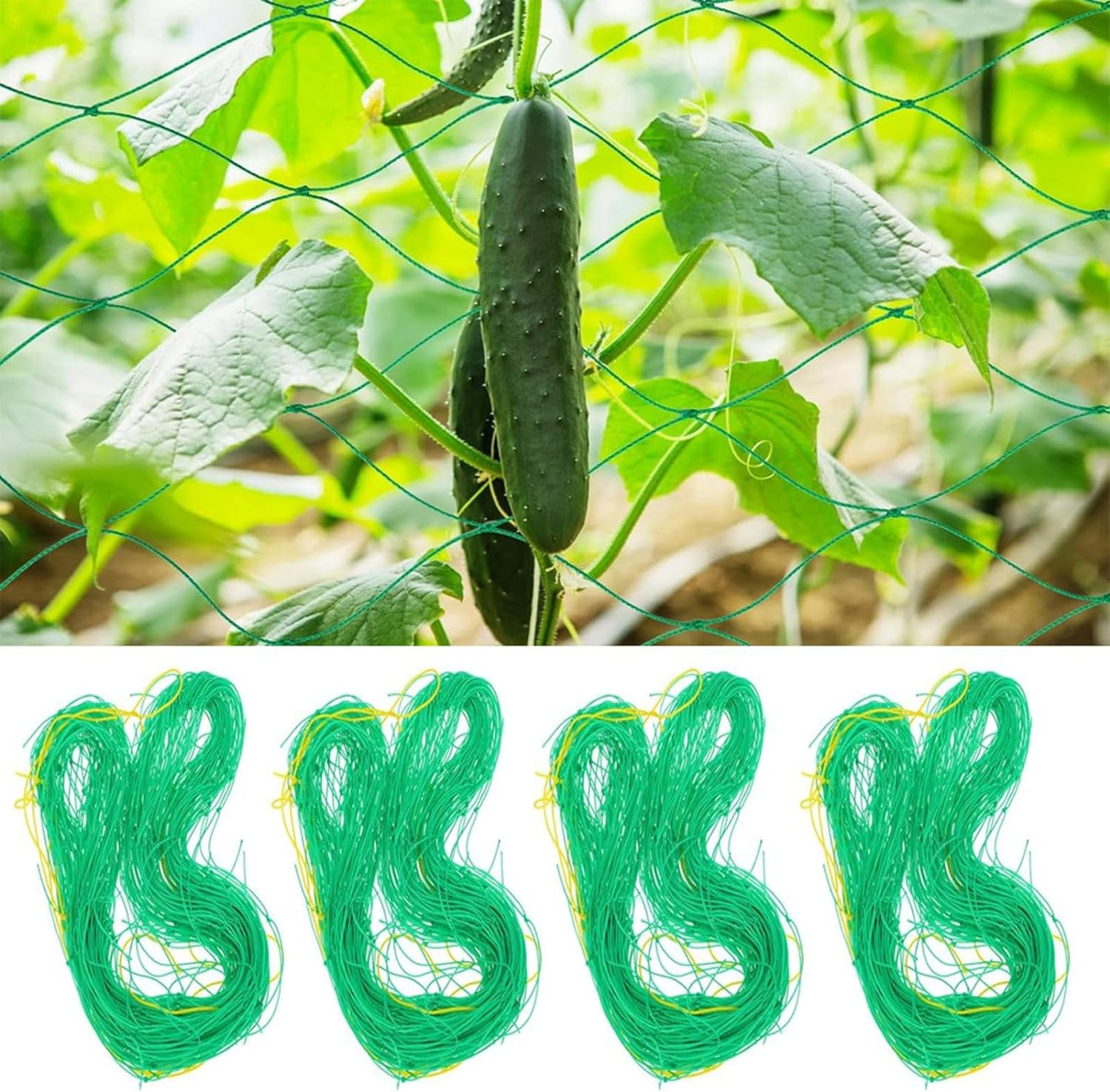 GBB-Trellis Netting for Climbing Plants，Cucumber, Vine, Tomato, Plants ...