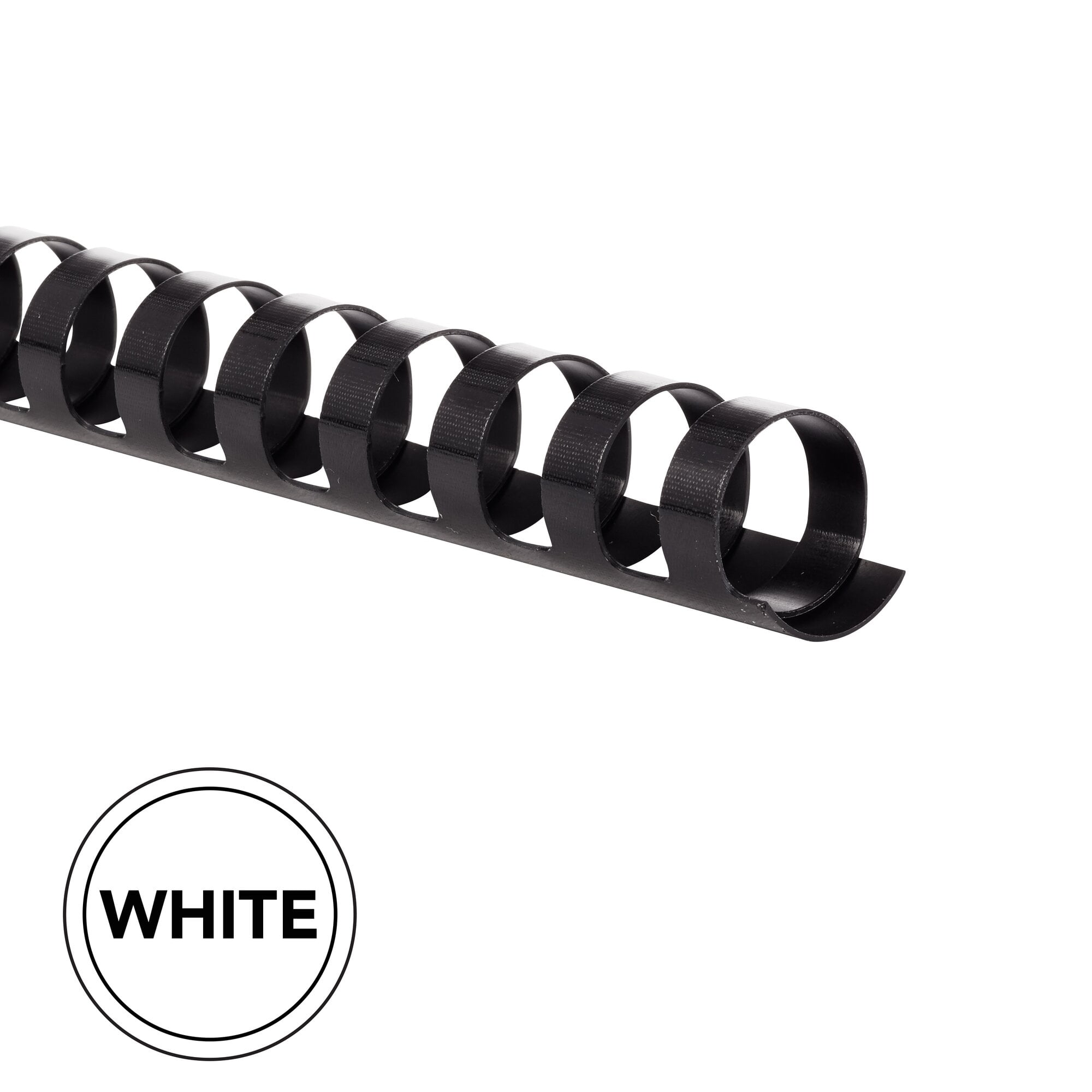 GBC CombBind Binding Spines, 5/8", White, 100 Pack - Walmart.com