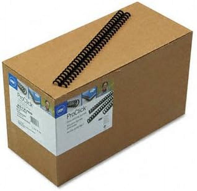 GBC ProClick Easy Edit Spines BINDING,PRO-CLICK,5/16,BK (Pack of2 ...