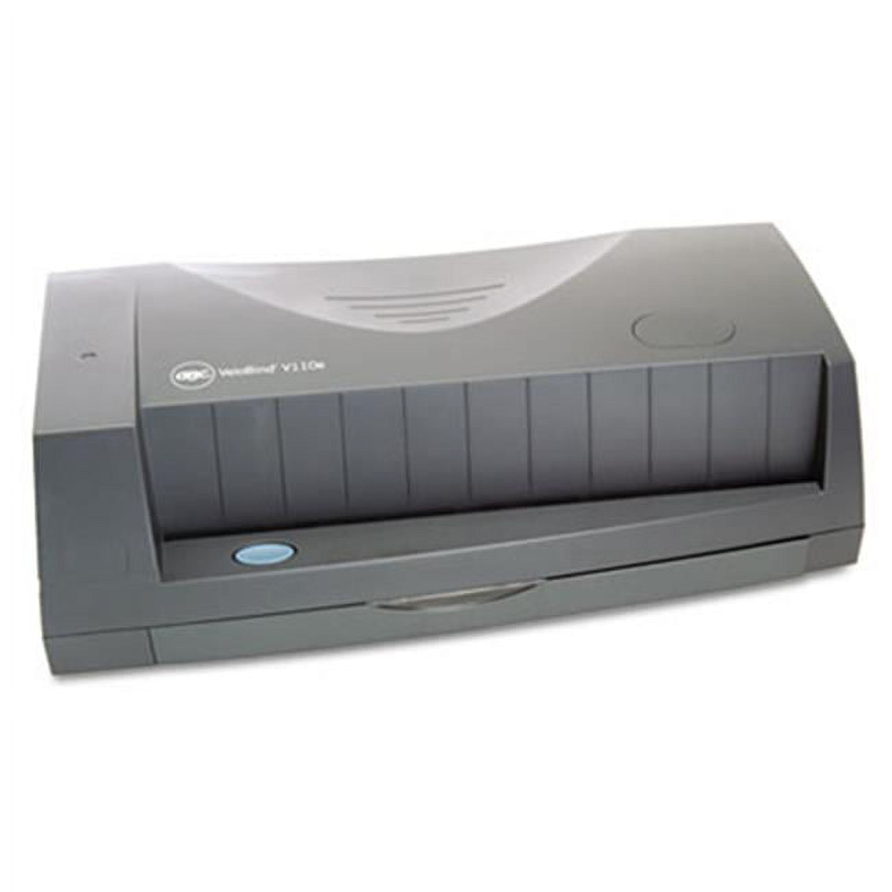 GBC VeloBind V110E Electric Presentation System - Charcoal - 13w x 7d x ...