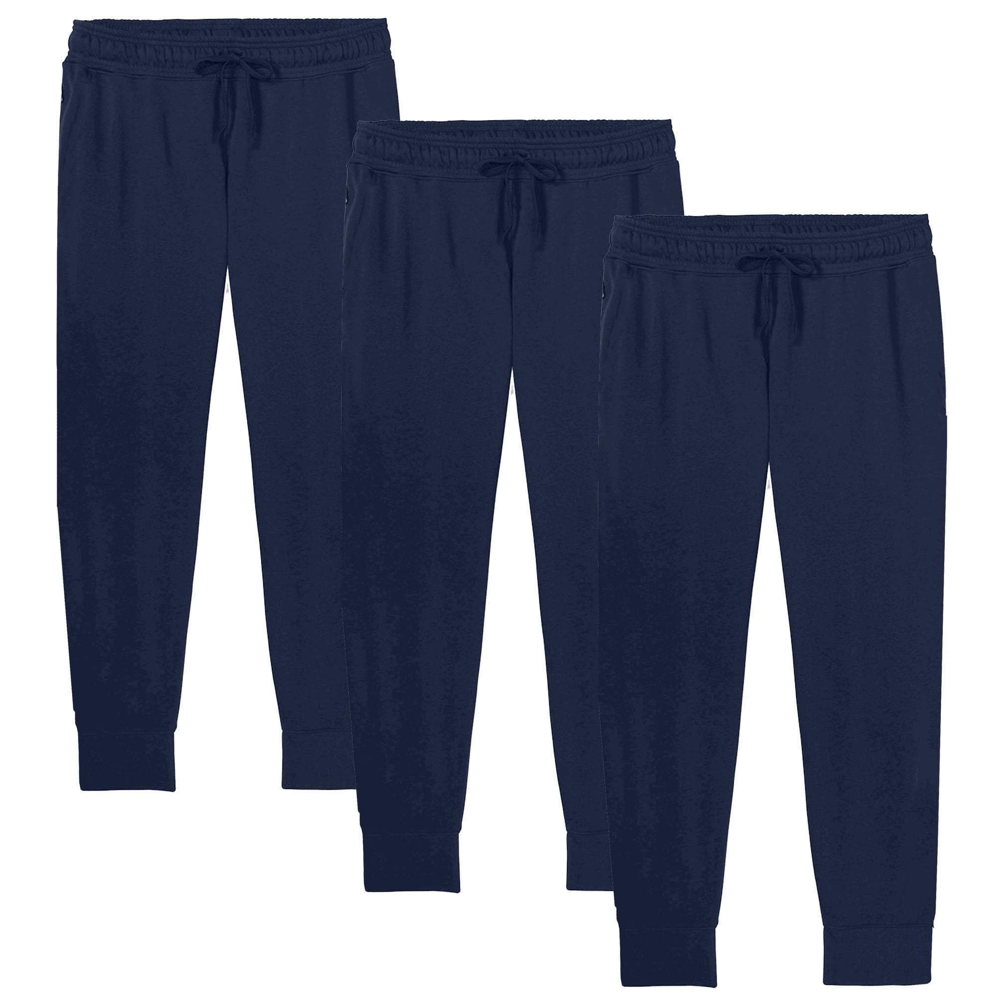 GBH Boy's Slim-Fit Fleece Jogger Sweatpants (S-XL)(3-Pack) - Walmart.com