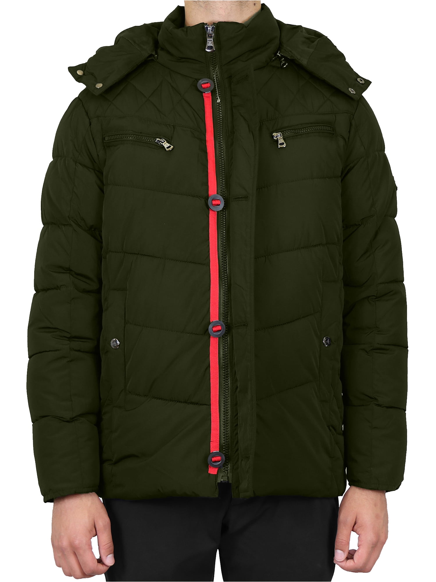 GBH Men's Heavyweight Puffer Jacket - Walmart.com
