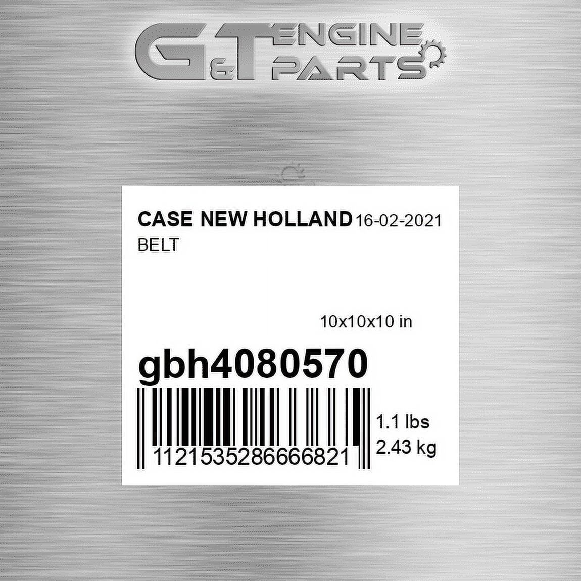 GBH4080570 BELT fits CASE NEW HOLLAND (New OEM) - Walmart.com