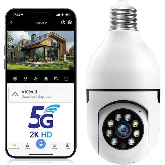 Hiseeu Outdoor Wireless Security Camera System, 4-Pack 3MP with 10CH ...