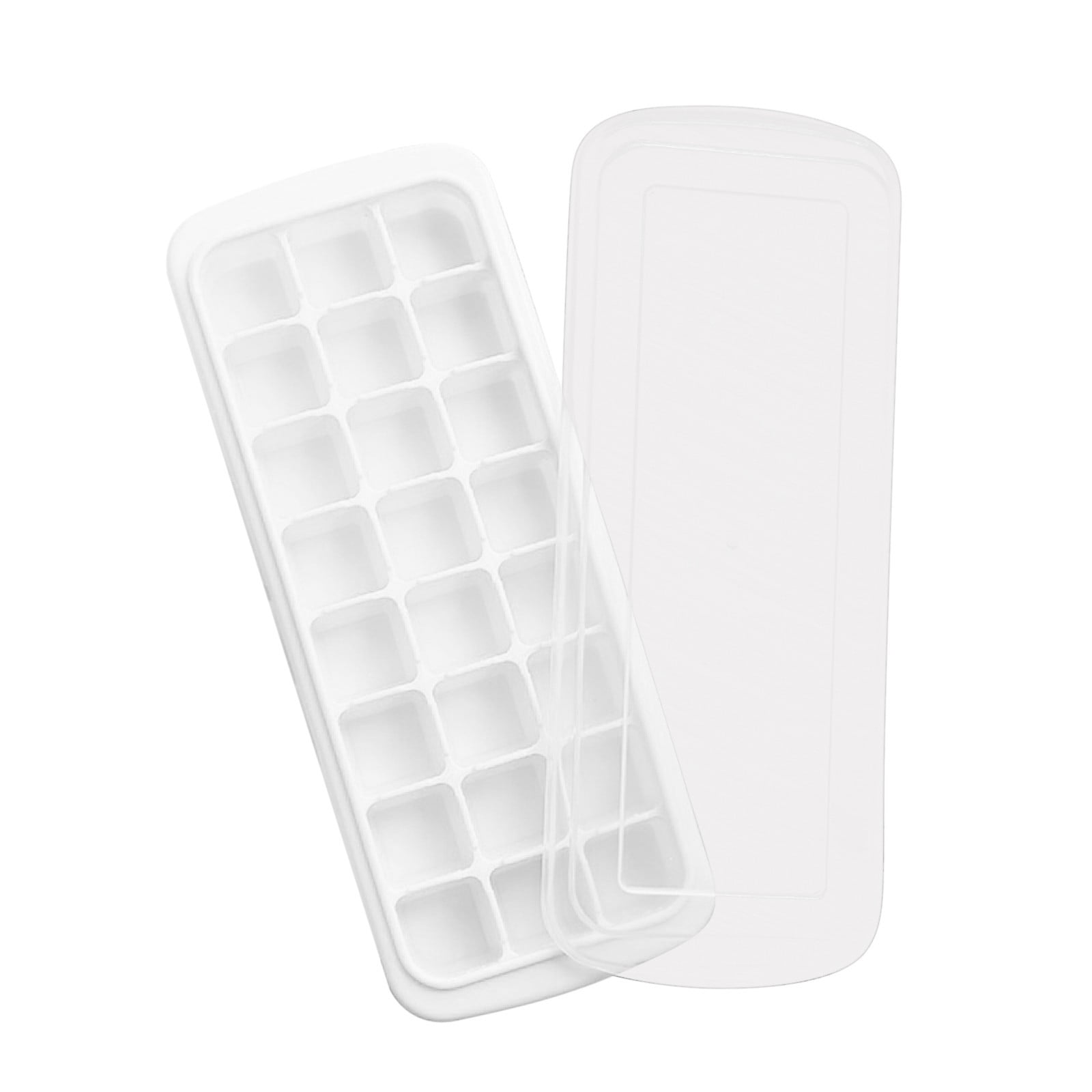 GBJHJIA Ice Cube Trays , 24 pcs Silicone Ice Cubes Tray Maker with ...