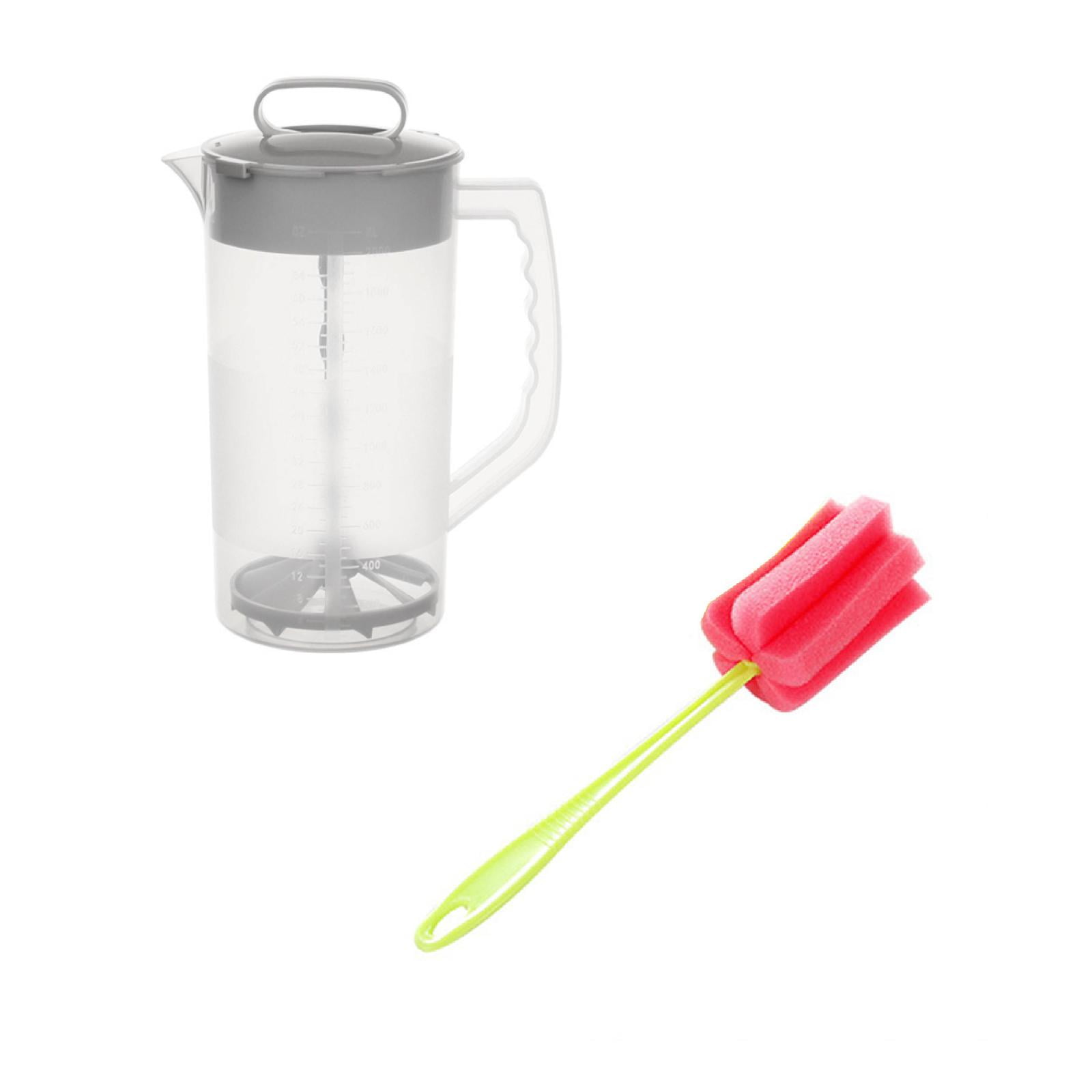 GBJHJIA Mixing Pitcher for Drink, 2 Quart/ 64oz Plastic Water Pitcher ...