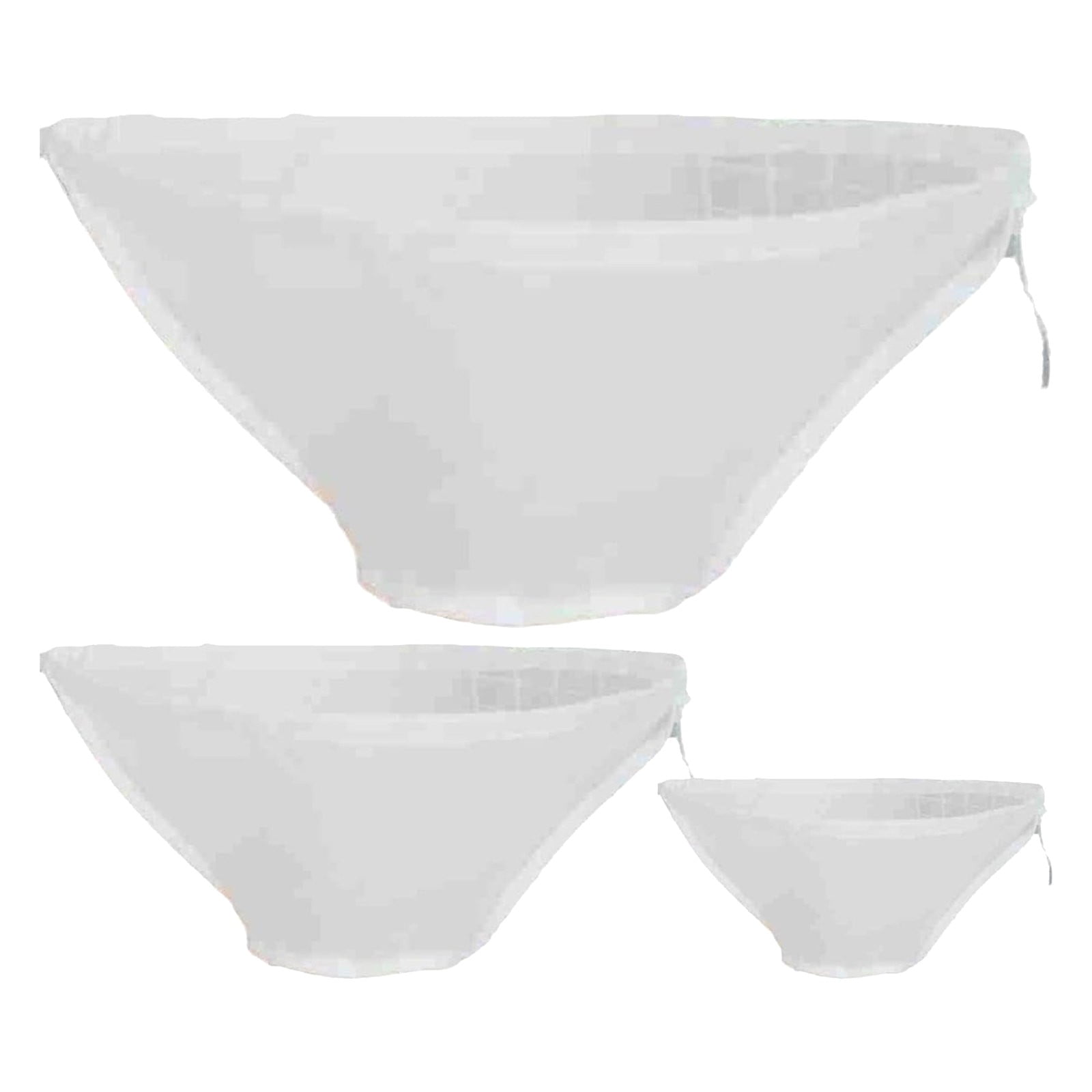 GBJHJIA Nut milk Pouches，Strainer Bag Reusable 3 Pack Cheesecloth Bags ...
