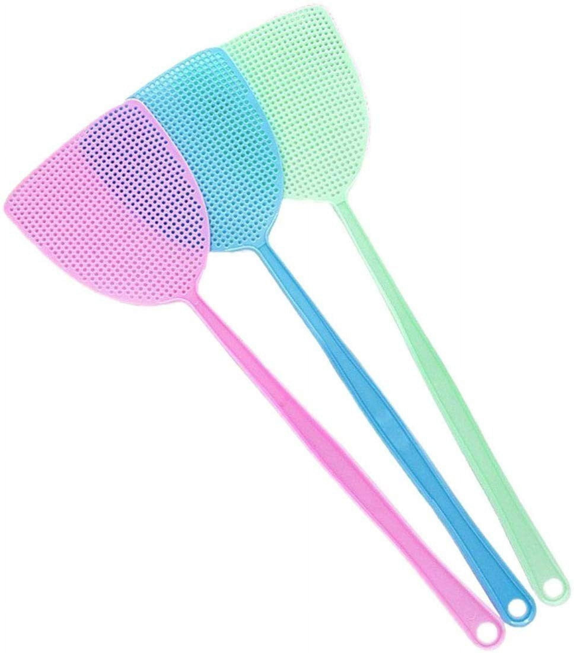 GBJHJIA Plastic Fly Swatter, Long Handle Flyswatter, Long Handle Bug ...