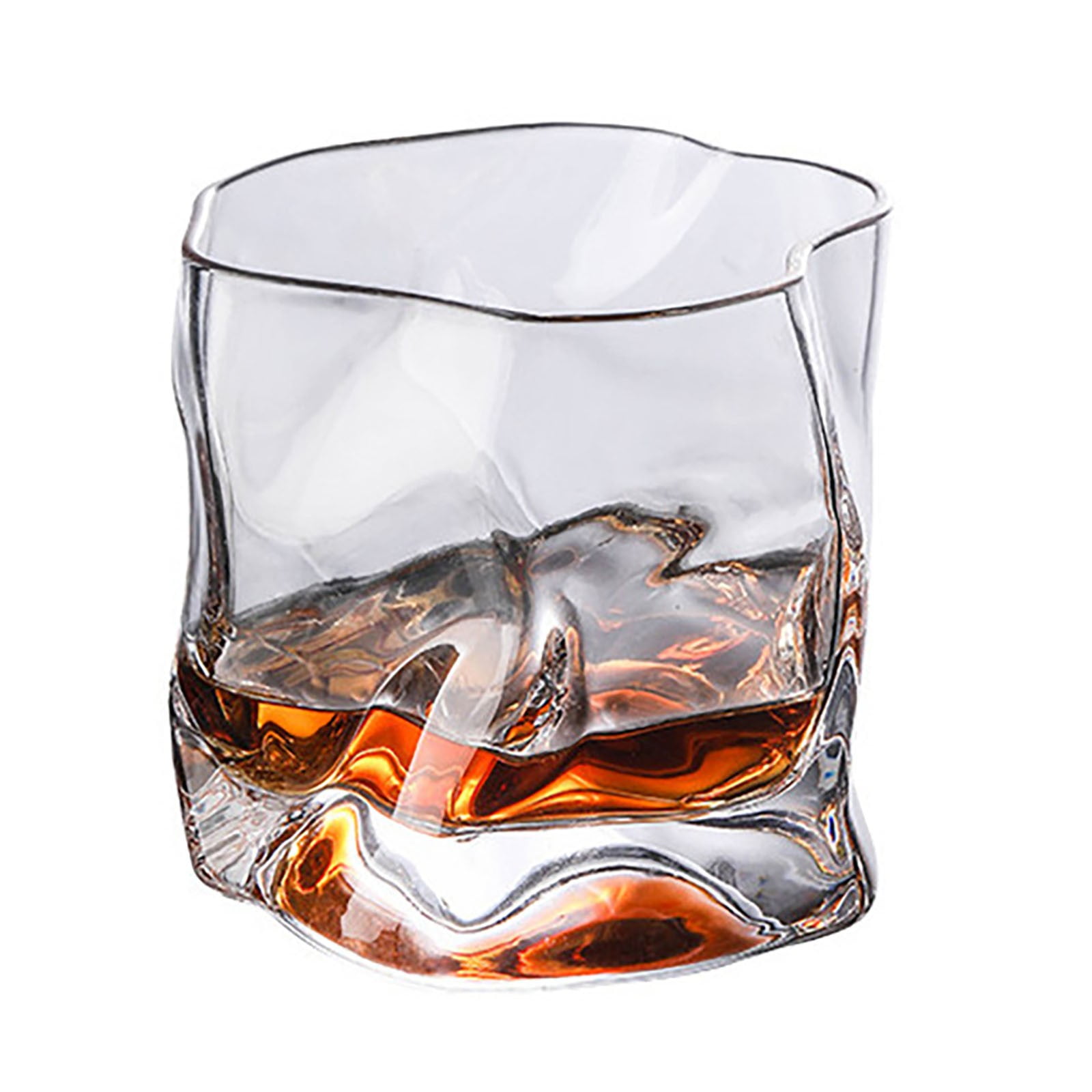 GBJHJIA Whiskey Glasses,Rock Glasses,Crystal Bourbon Glass,Old ...