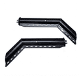 GBK Black Spring Loaded Mud Flap Hanger for Semi Trucks, 30" Straight ...