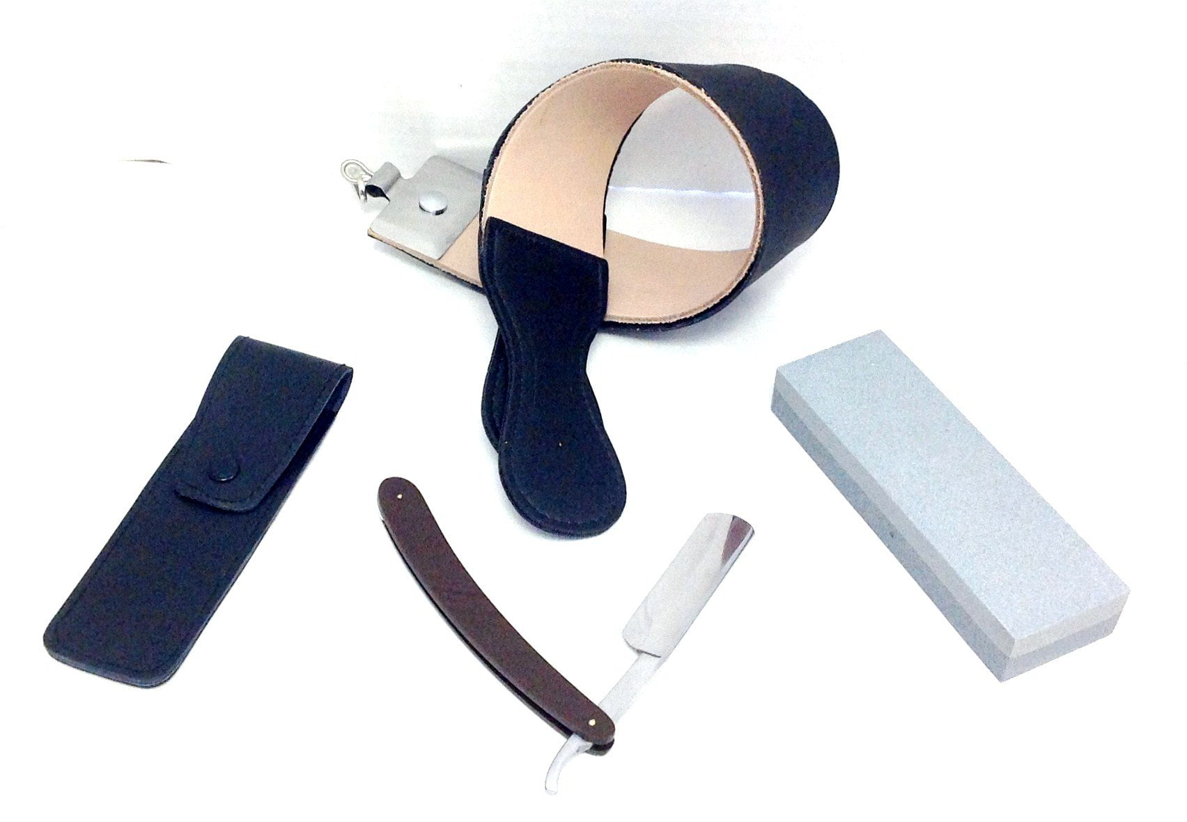 GBS 4 pc Straight Razor Shaving Kit - Walmart.com