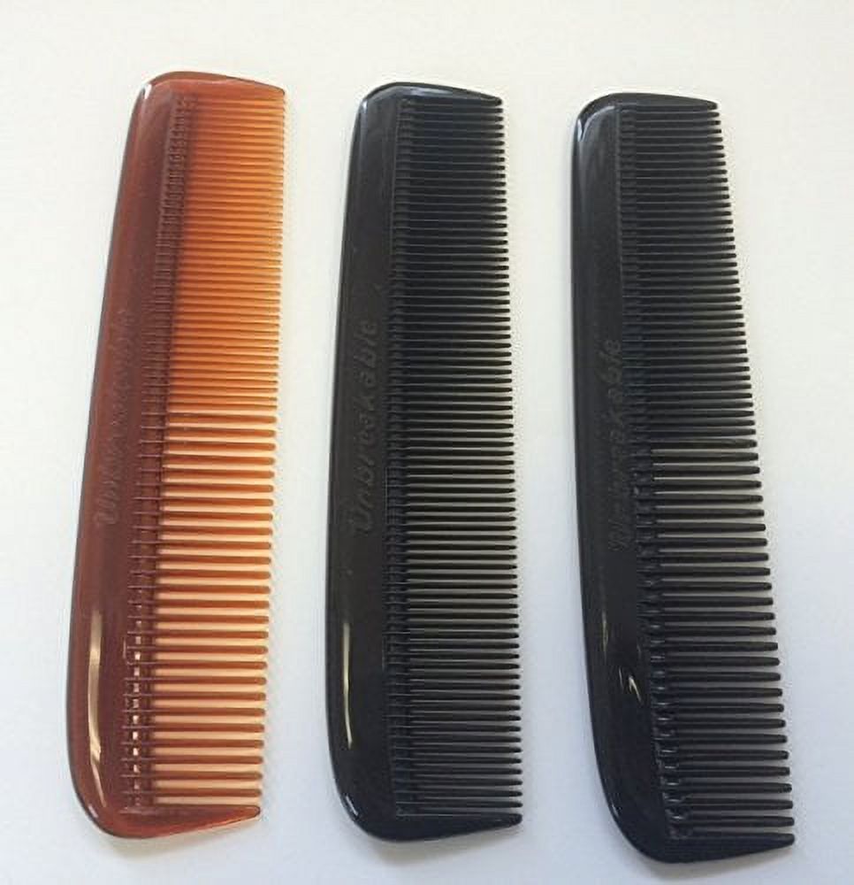 ACE Hair Comb, 5-Inch Fine Tooth Pocket Comb, Black - Walmart.com