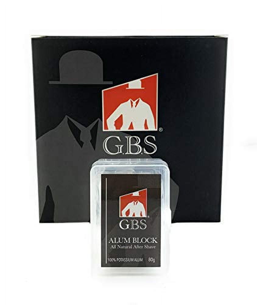 GBS Potassium Alum Stone 80G All Natural - Soothing Aftershave Facial ...