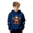 GBSYEWXS Child Boys Hoodies Hooded Long Sleeve Cow Print Sweatshirt ...