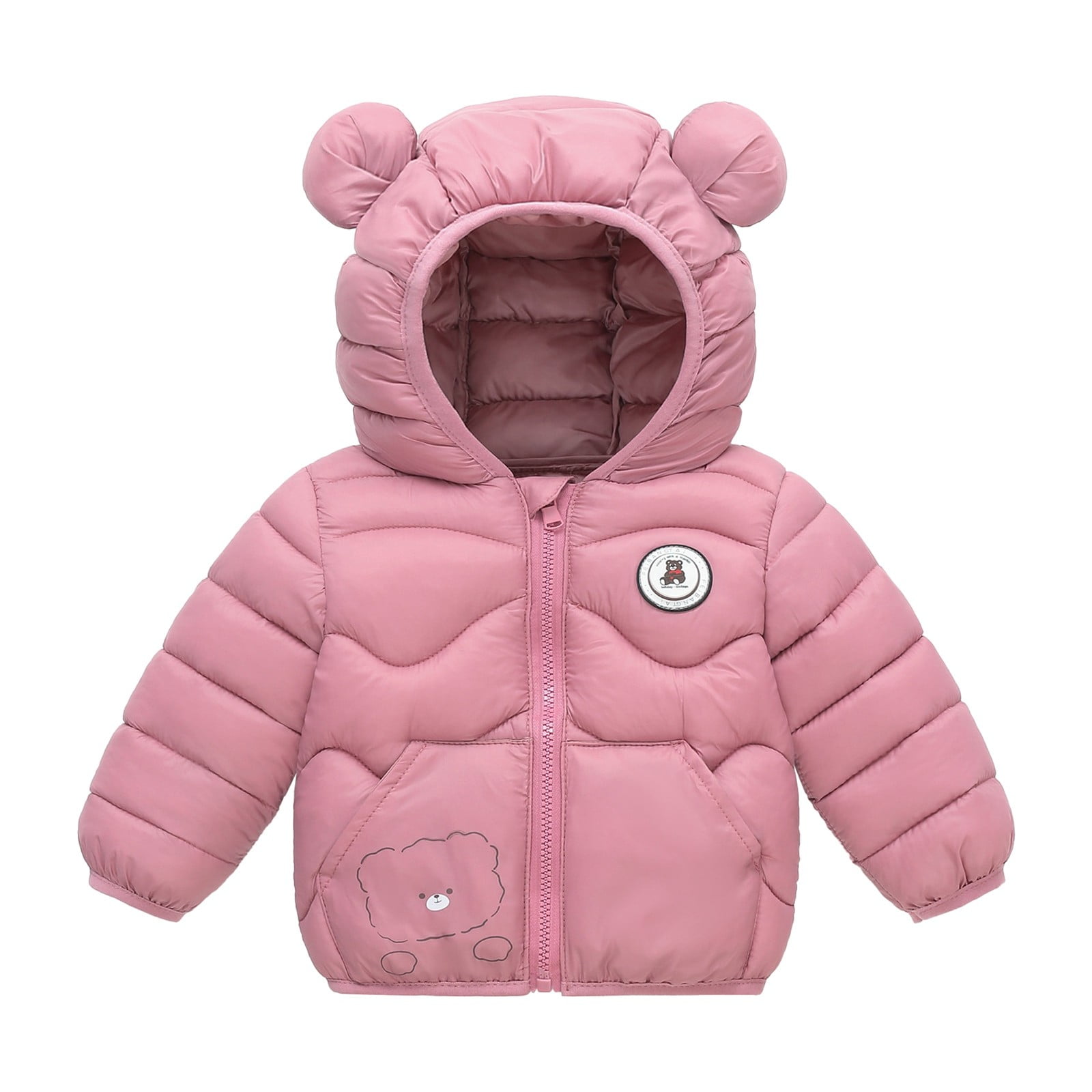 GBSYEWXS Cotton Jacket For Little Boys Child Cartoon Print Long Sleeve ...