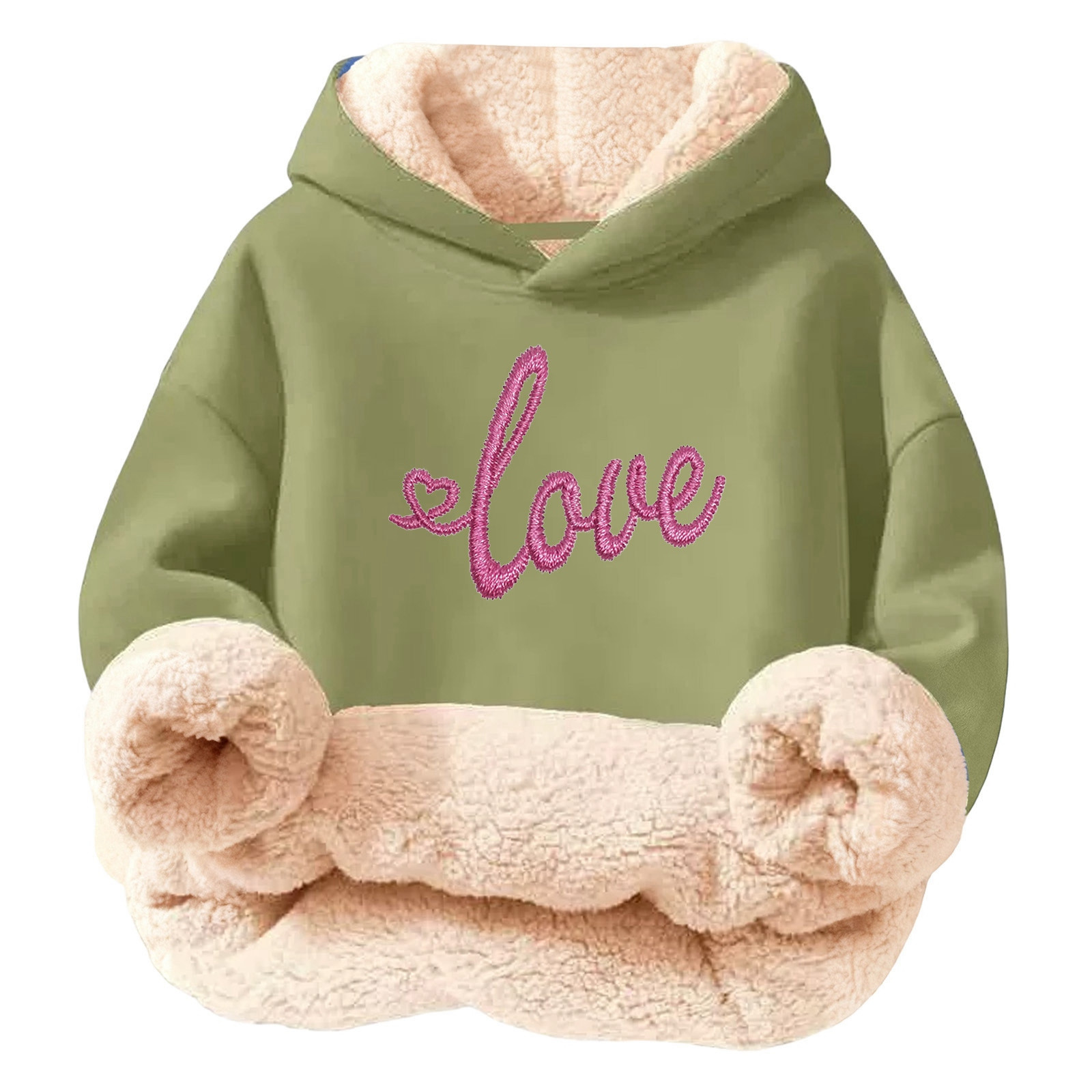GBSYEWXS Hoodies For Girls Children Hooded Long Sleeve Letter Print ...