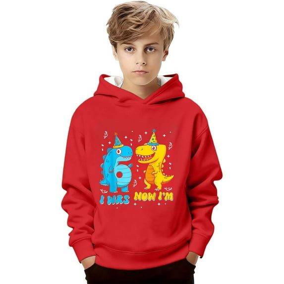 GBSYEWXS Hoodies For Toddler Boys Outdoor Activities Number Print Long ...