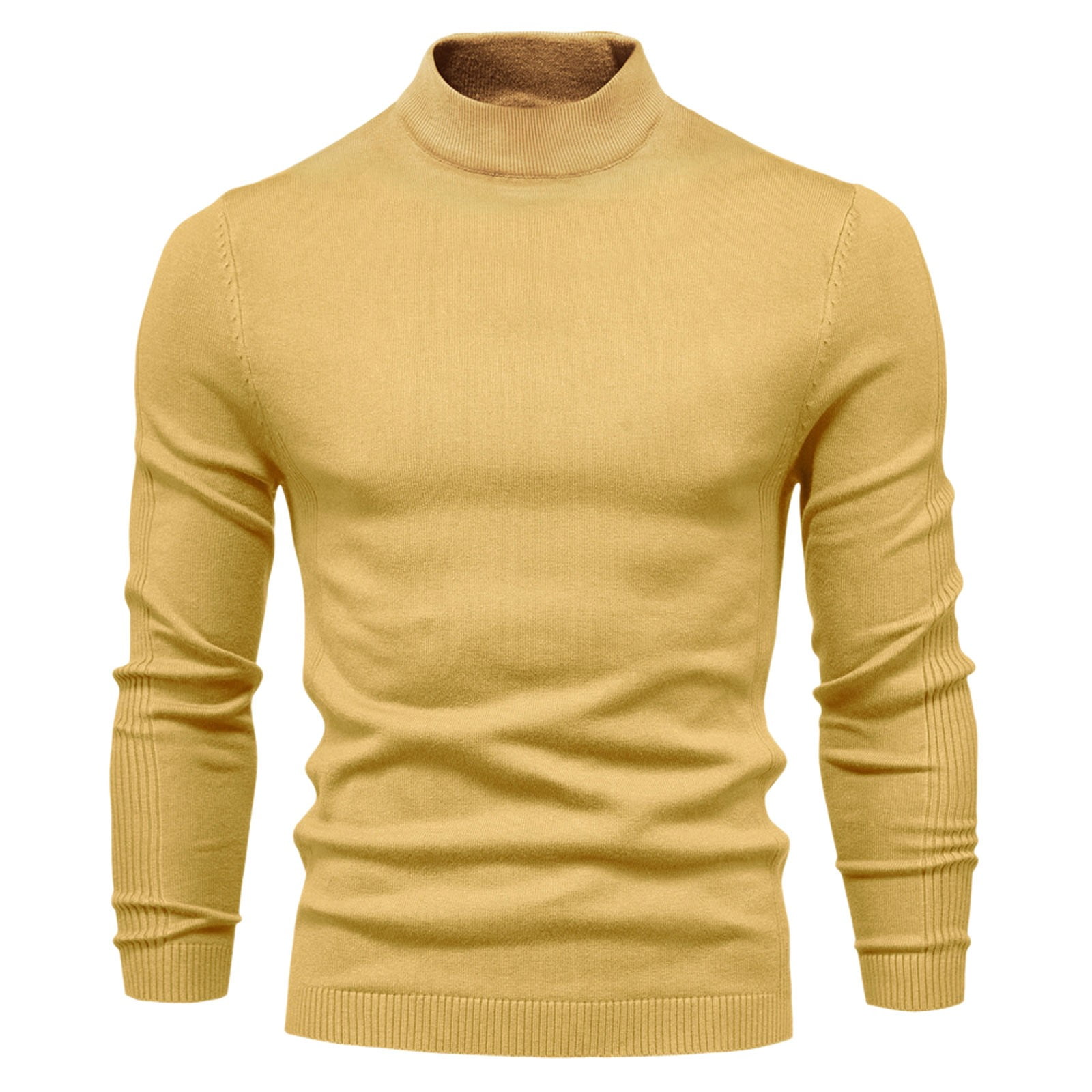 GBSYEWXS Men Pullover Sweaters Soft Long Sleeve Crew Neck Pullover ...