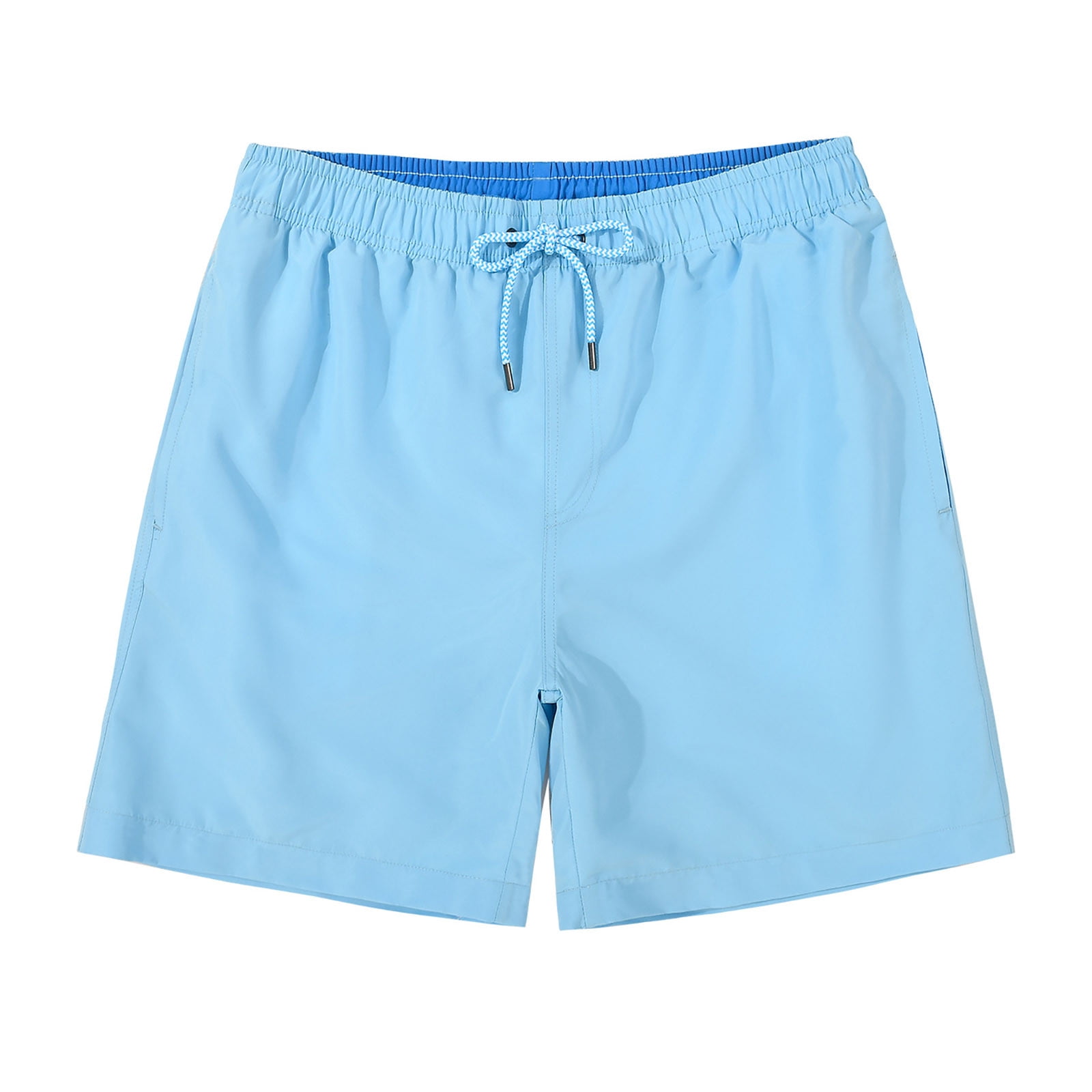 GBSYEWXS Men's Fashion Leisure Surfing Swim Trunks Solid Color Swim ...
